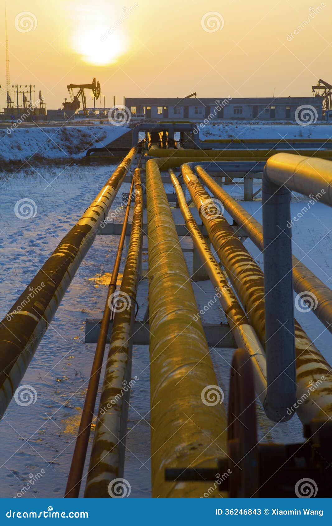 Oil pipeline stock image. Image of background, extraction - 36246843
