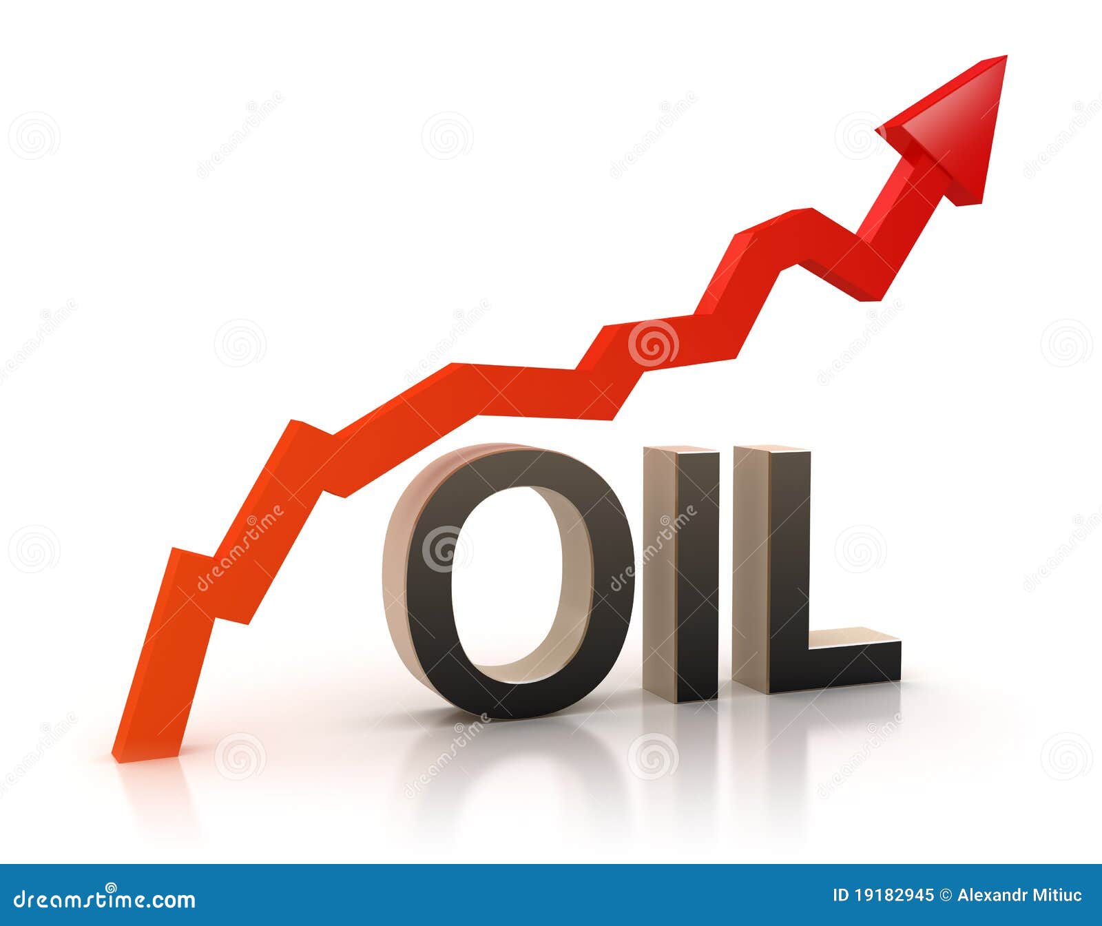 Oil price concept stock illustration. Illustration of industry - 19182945