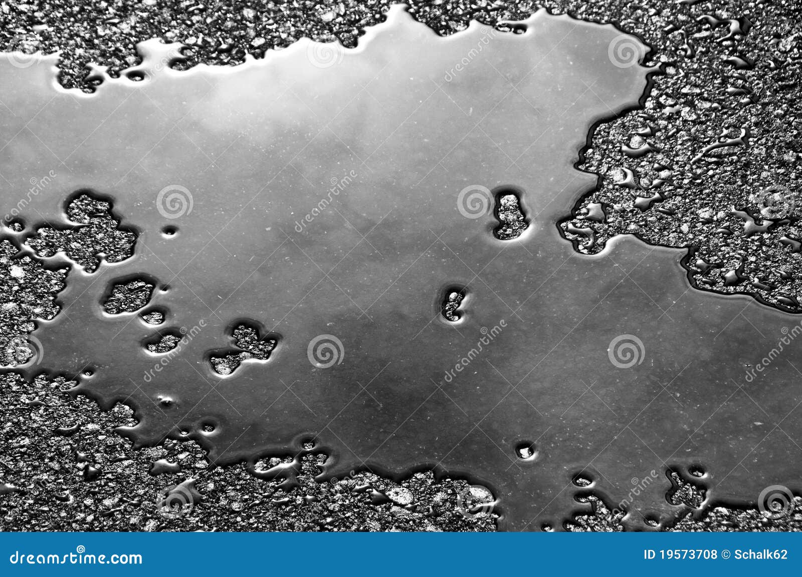 Oil puddle stock photo. Image of structure, surface, environment - 19573708