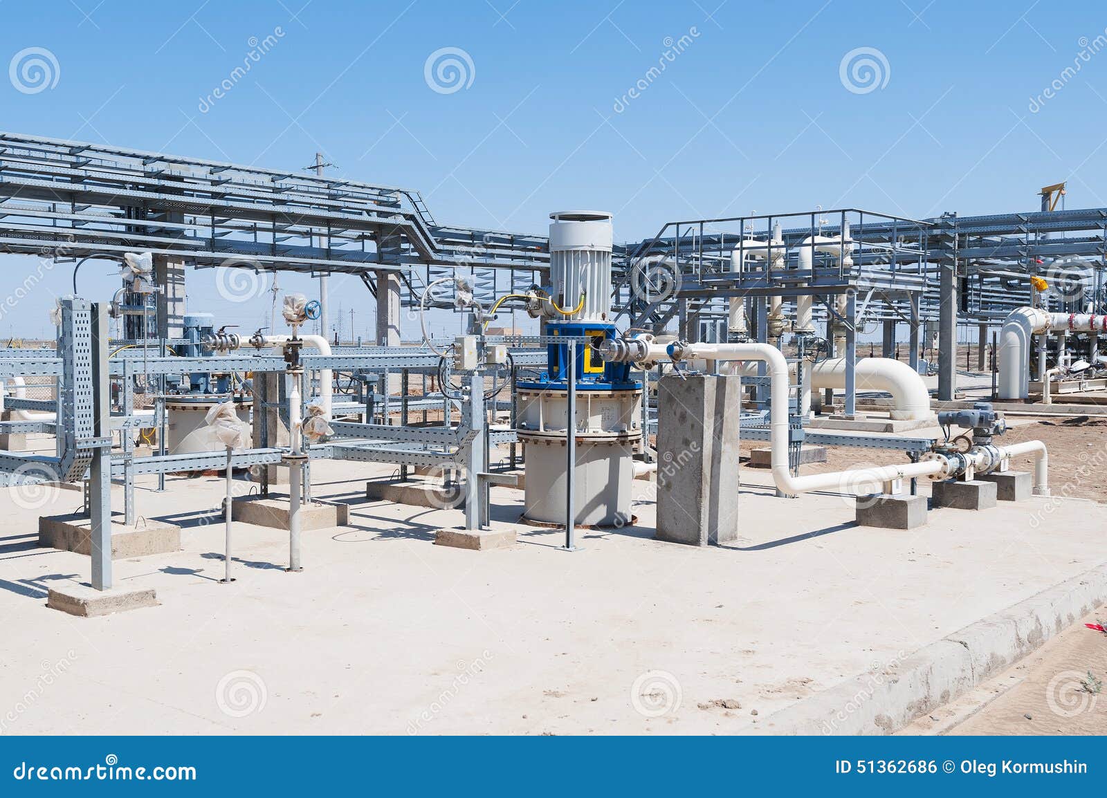 Oil pump stock photo. Image of cables, pump, pipe, equipment - 51362686