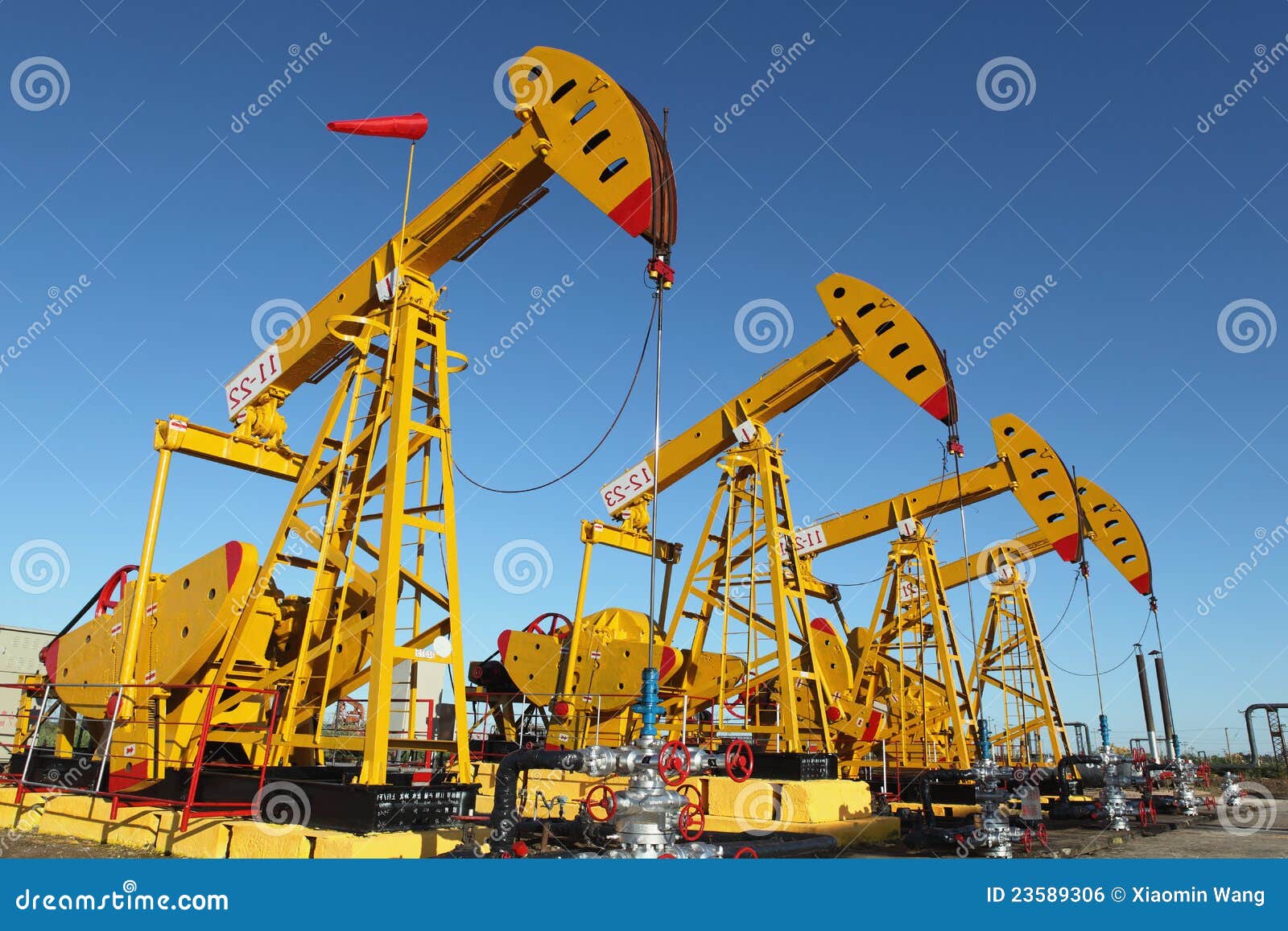 Oil Pumping stock photo. Image of finance, fuel, energy - 23589306