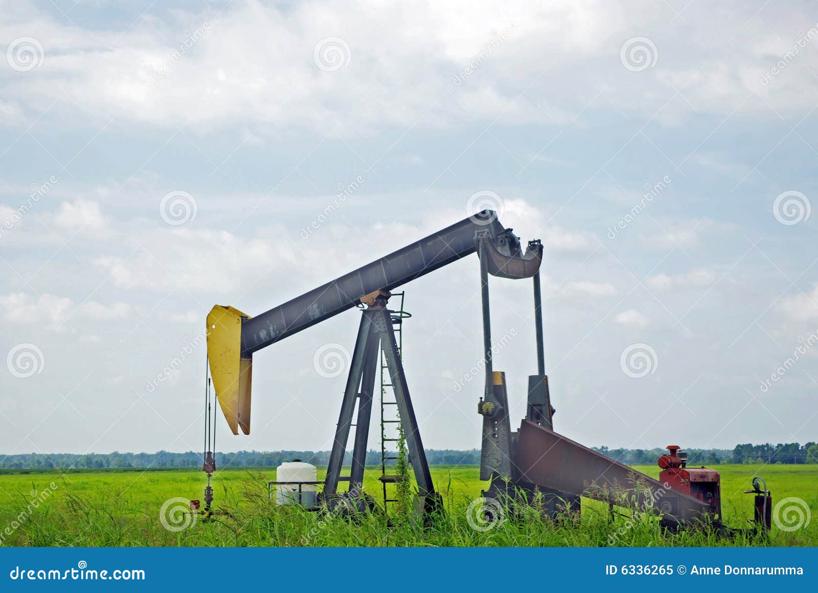 Oil Pumping Unit stock image. Image of gasoline, oilfield - 6336265