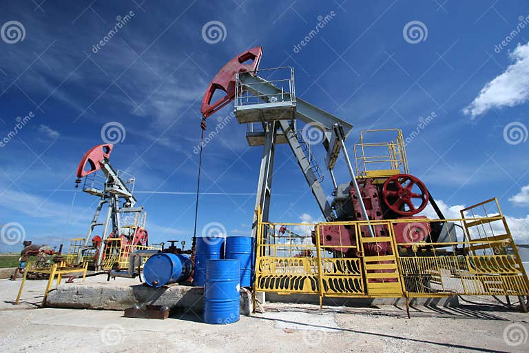 Oil pumps stock image. Image of petroleum, fuels, industry - 2795371