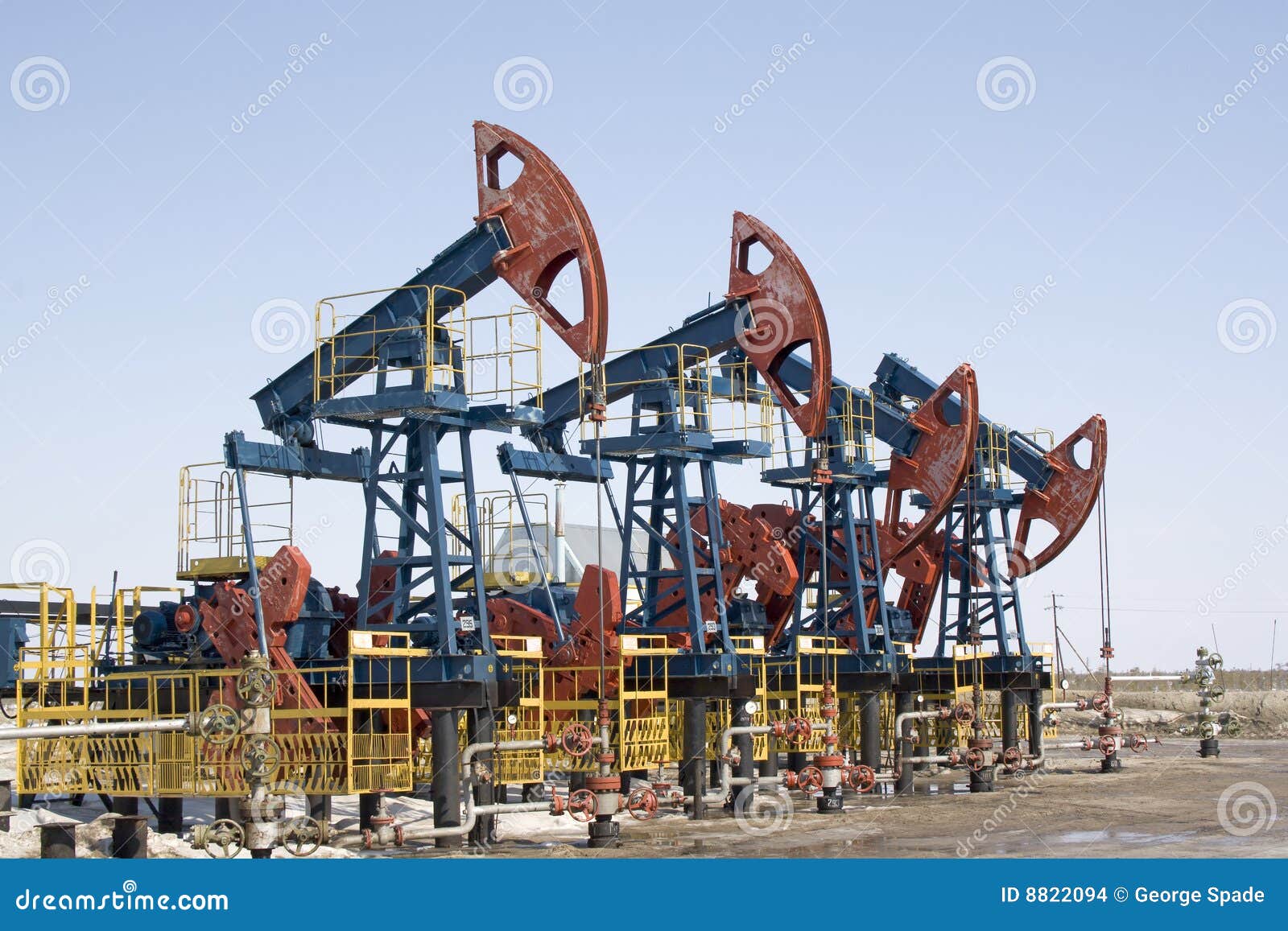 Oil Pumps Stock Images - Image: 8822094
