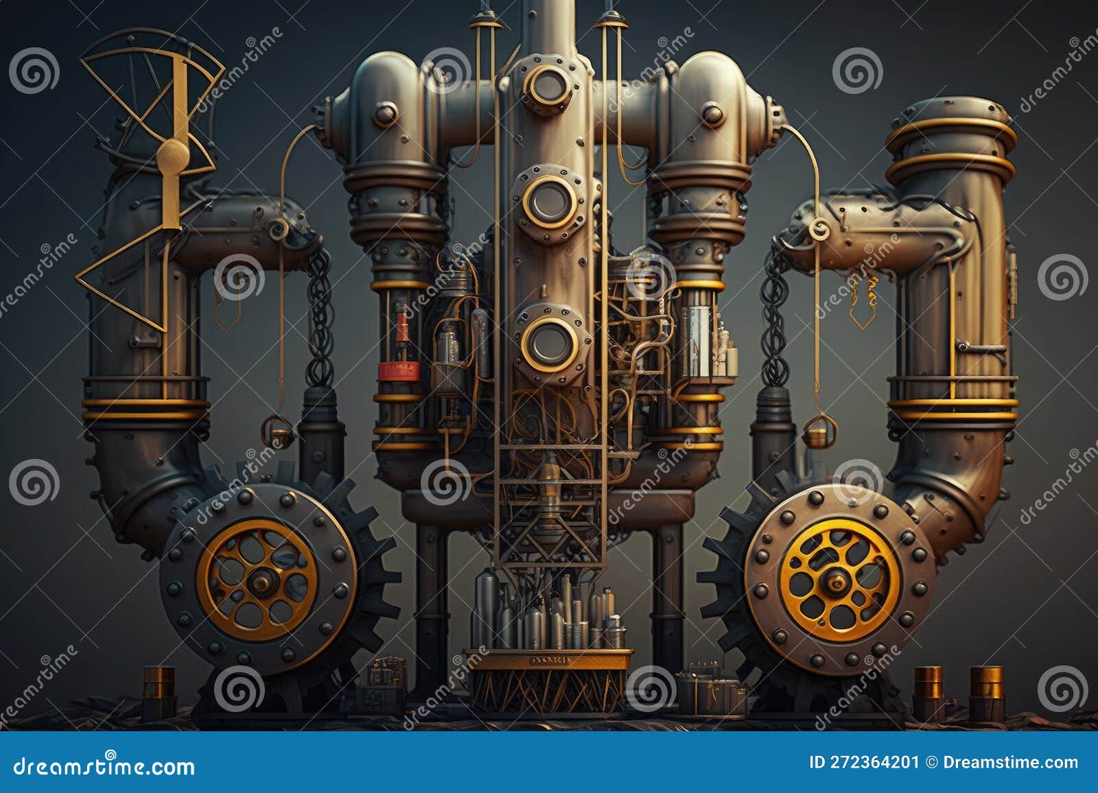 Oil Pumps Working in Engine and Processes of Gasoline Supply Stock ...