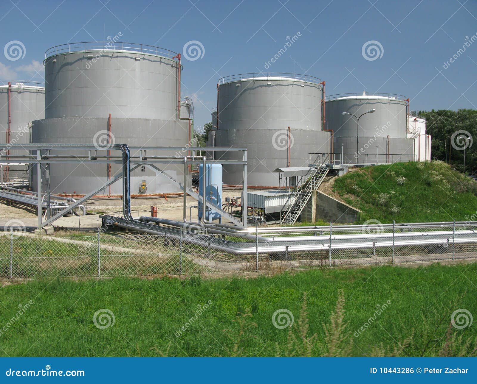 Oil rafinery - industry stock photo. Image of naphta - 10443286