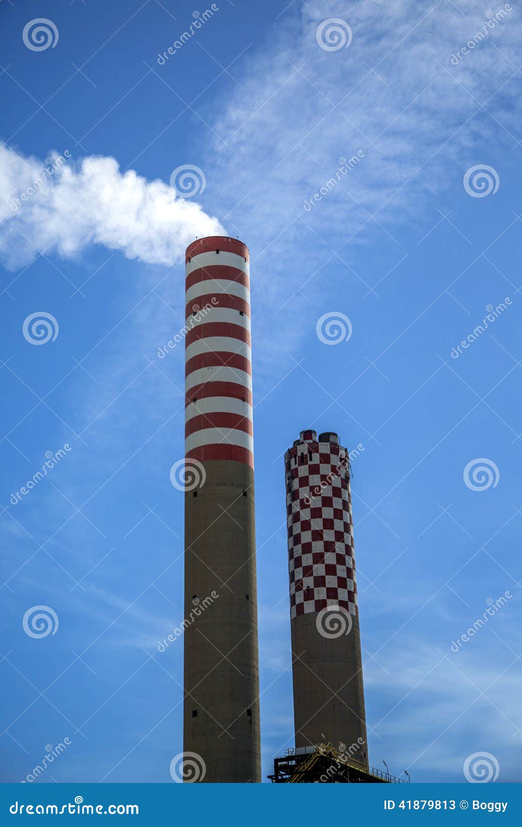 Oil rafinery stock image. Image of power, crude, manufacturing - 41879813