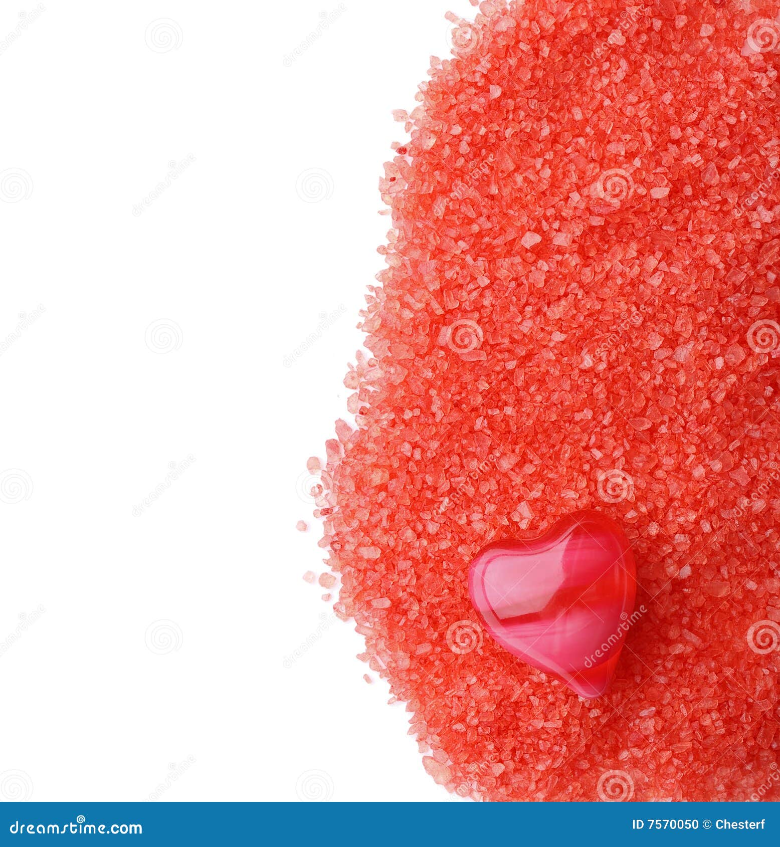 Oil red heart on salt stock photo. Image of lifestyle - 7570050