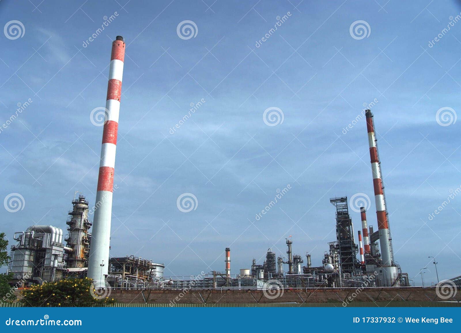 Oil Refinery stock photo. Image of power, energy, refinery - 17337932