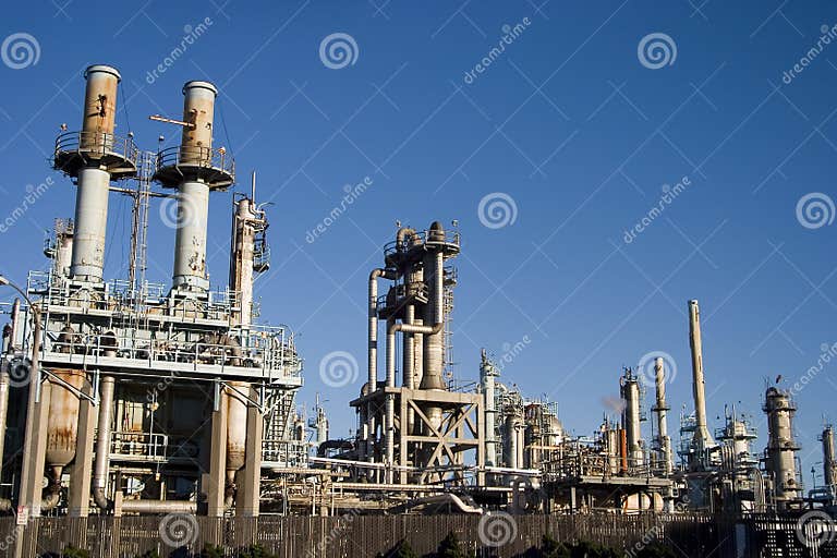 Oil Refinery 2 stock photo. Image of fuel, processing, plant - 806828