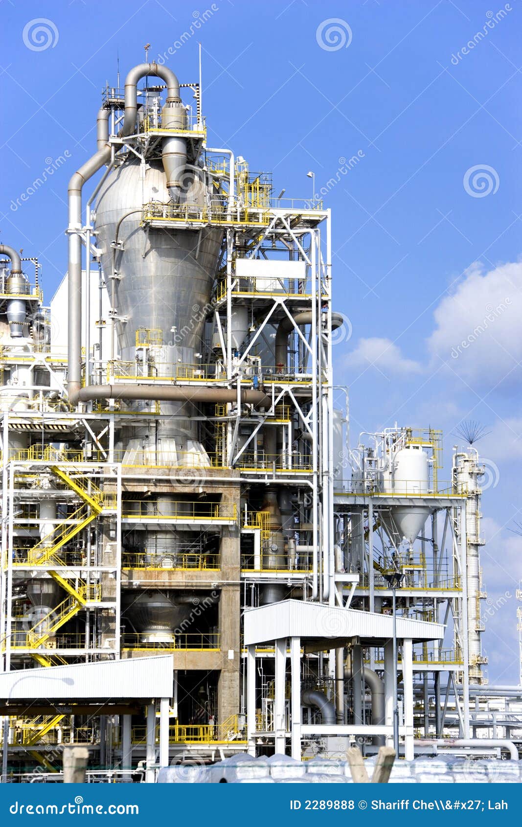 Oil Refinery stock photo. Image of petroleum, manufacturing - 2289888
