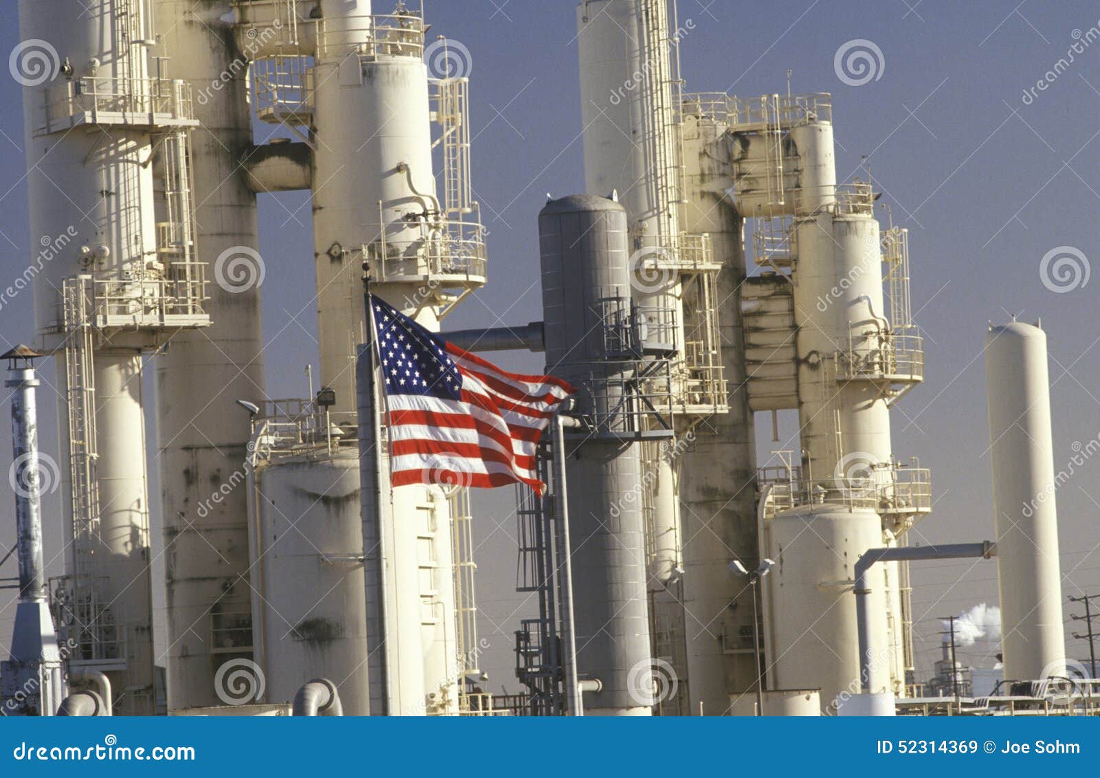 Oil Refinery, CA stock image. Image of fuels, fossil - 52314369