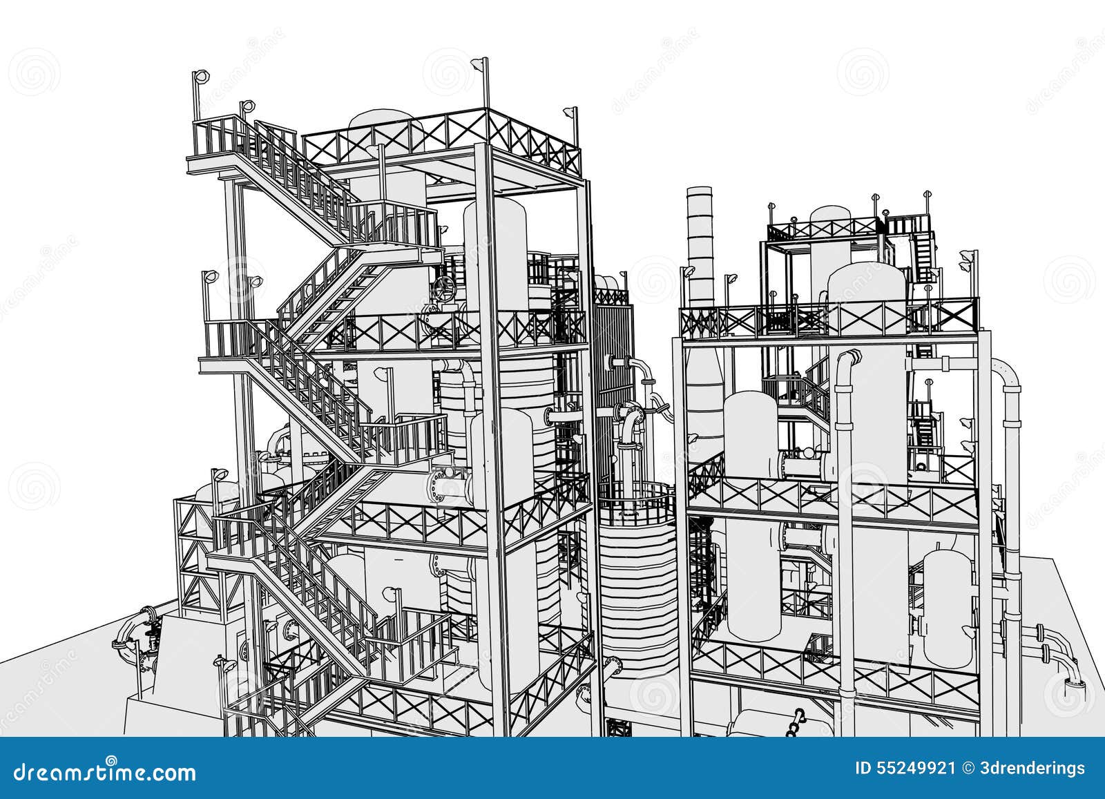 Refinery Drawing