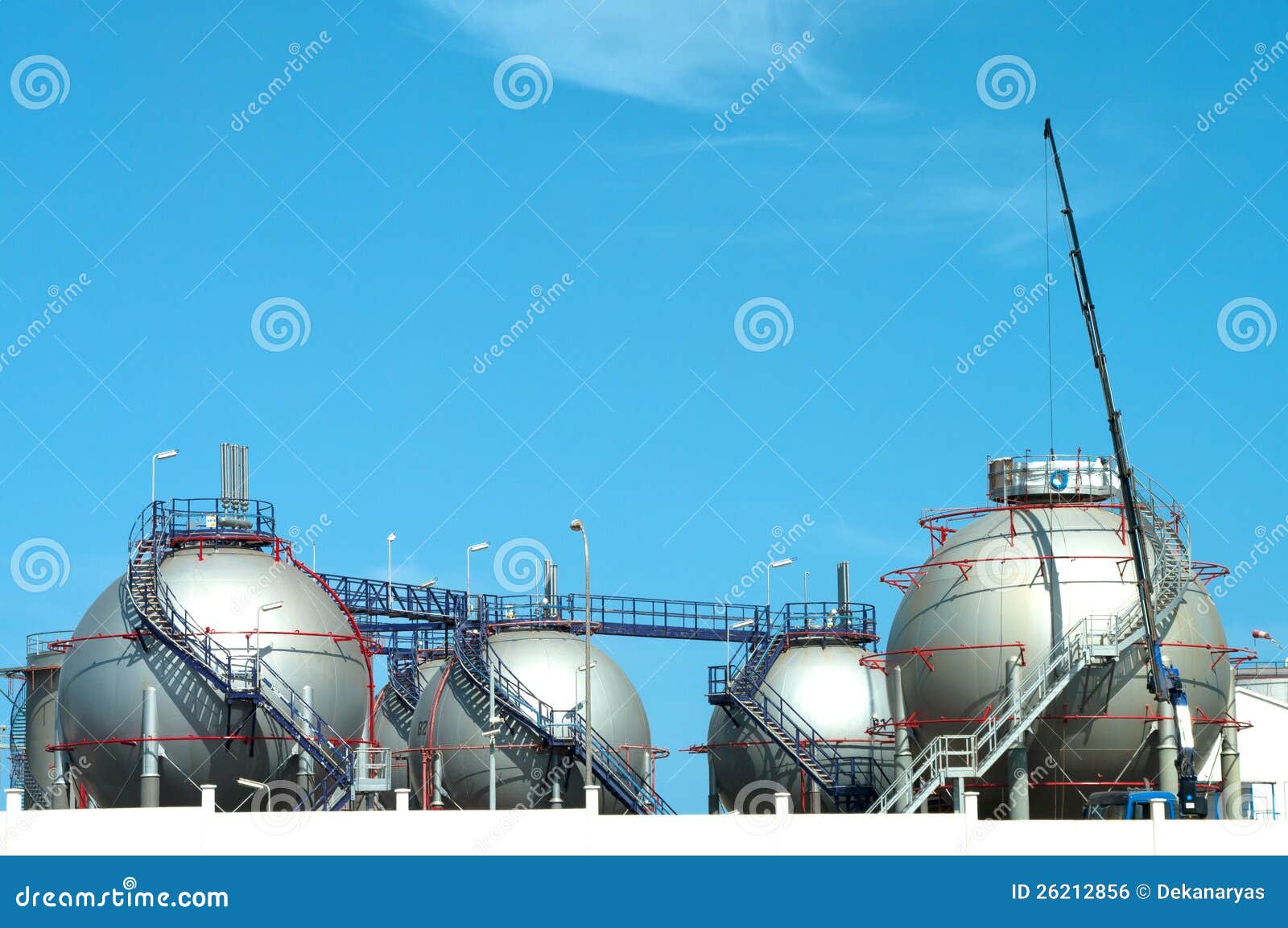 Oil refinery factory stock photo. Image of plant, container - 26212856