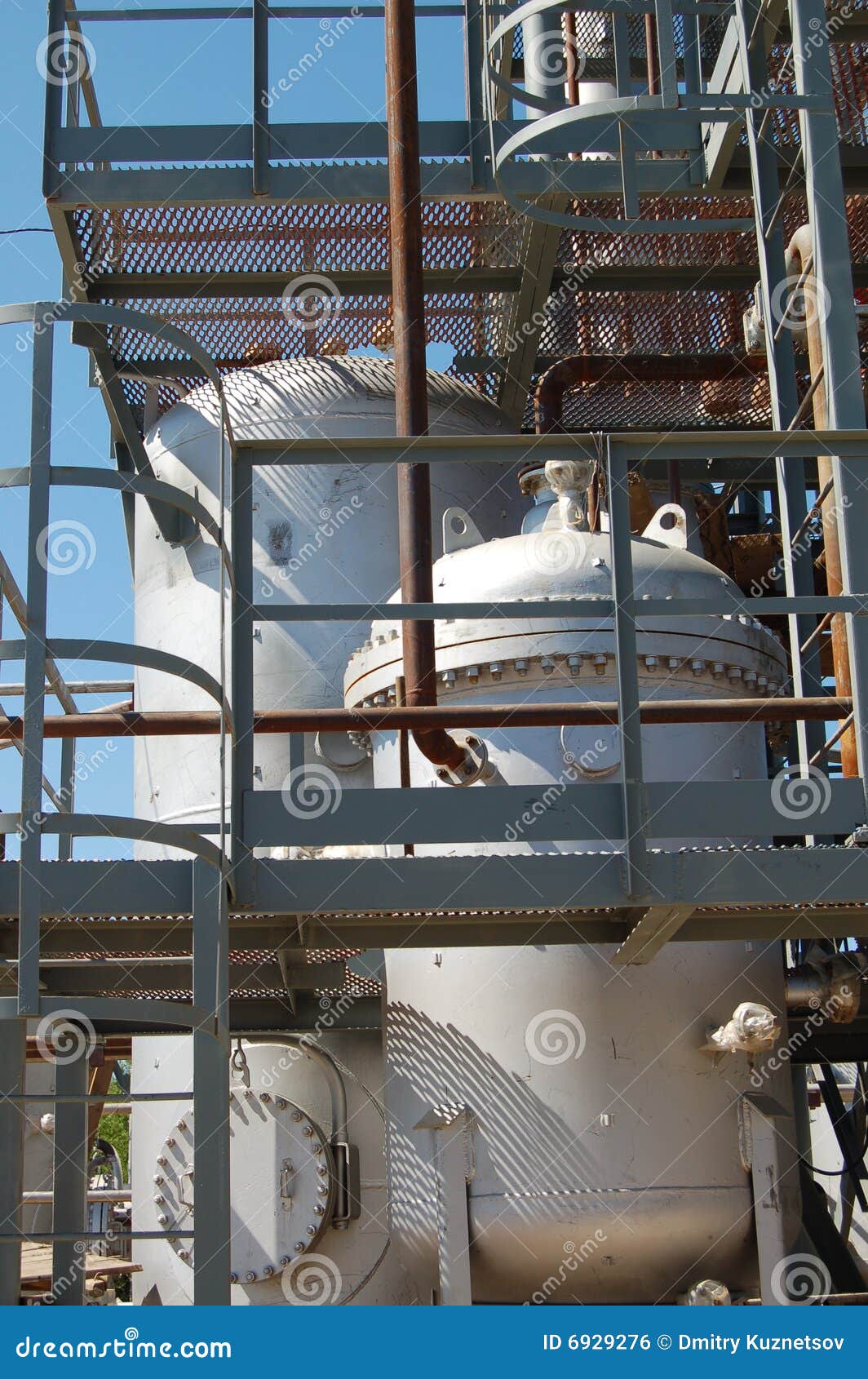 Oil refinery factory stock photo. Image of industrial - 6929276