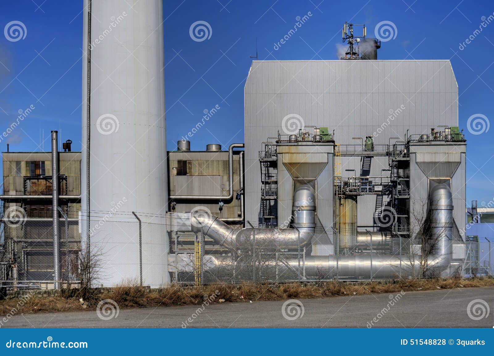 Oil Refinery in Germany editorial stock photo. Image of climate - 51548828