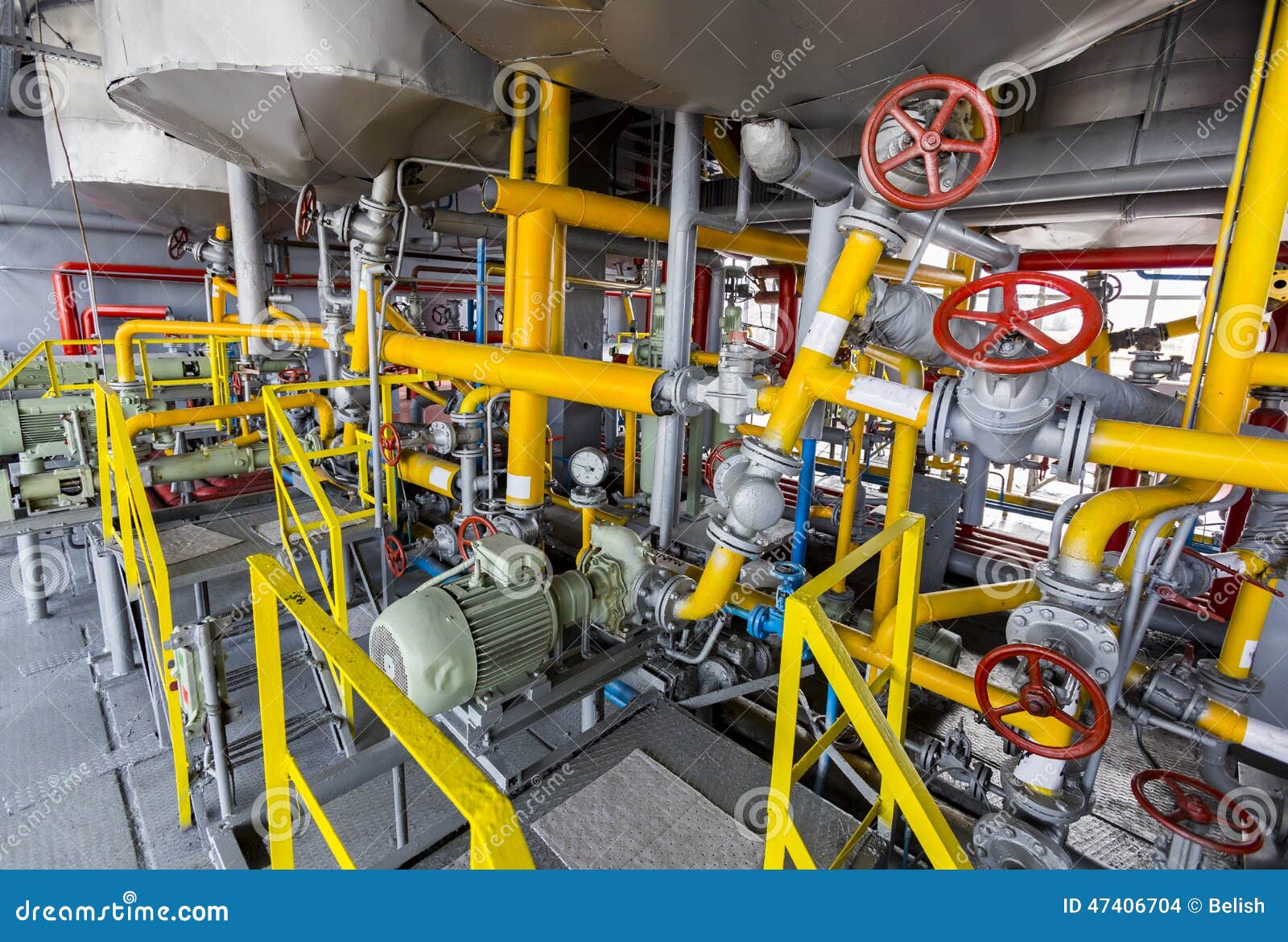 Oil refinery stock photo. Image of rafinery, generation - 47406704