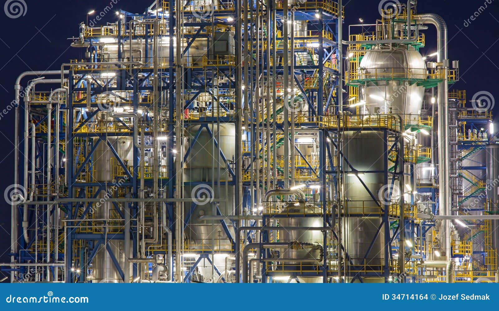Oil Refinery Schwechat in Austria Stock Photo - Image of crude ...
