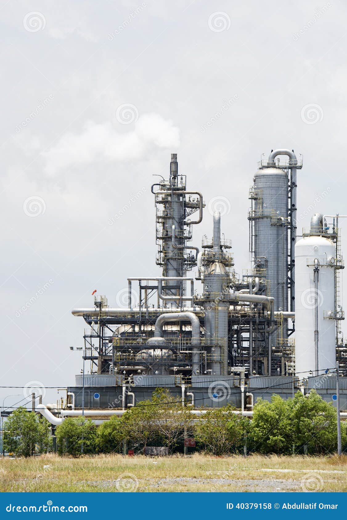 Oil refinery stock photo. Image of technology, chemical - 40379158