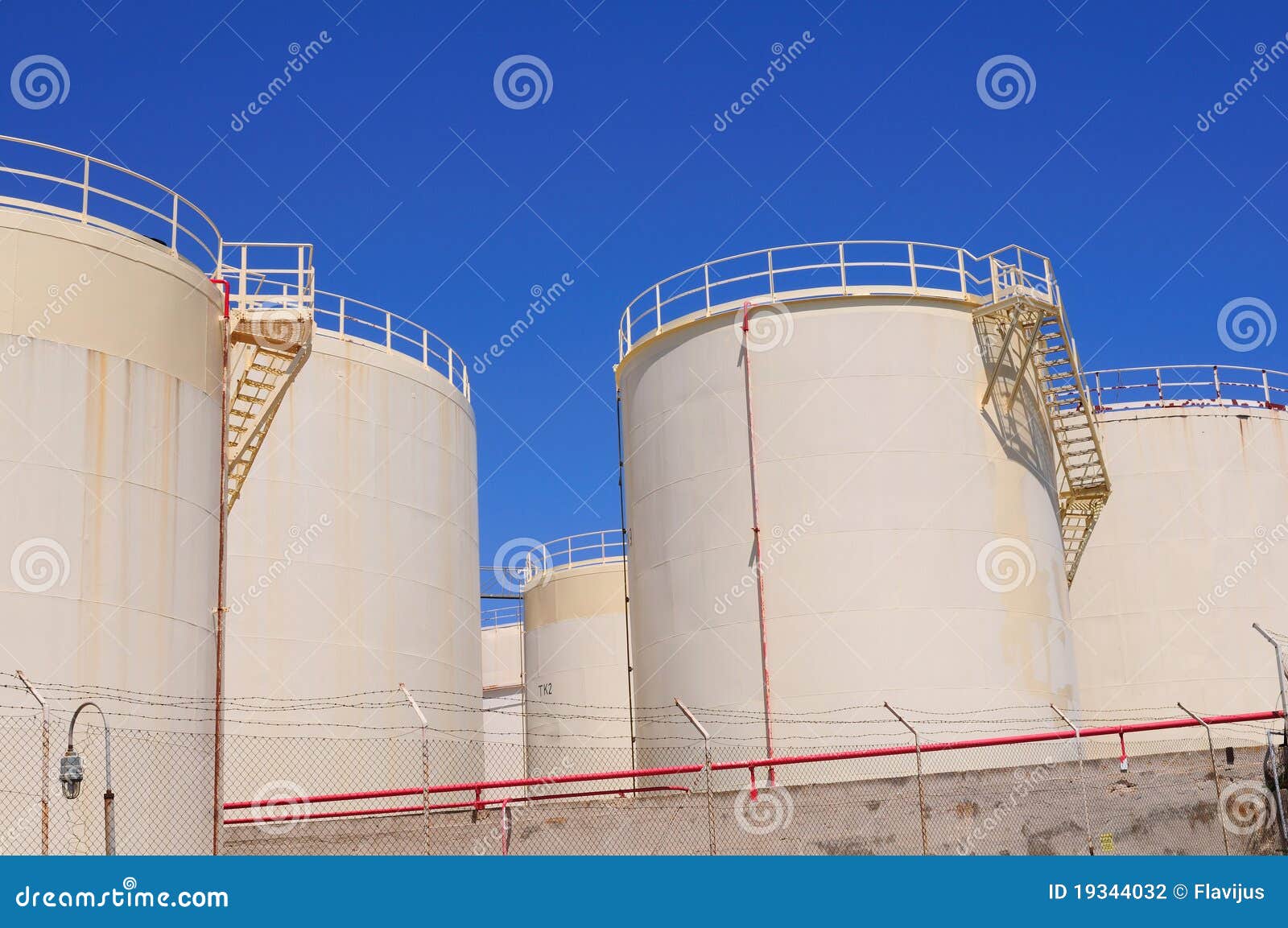 Oil reservoirs stock photo. Image of equipment, ecology - 19344032