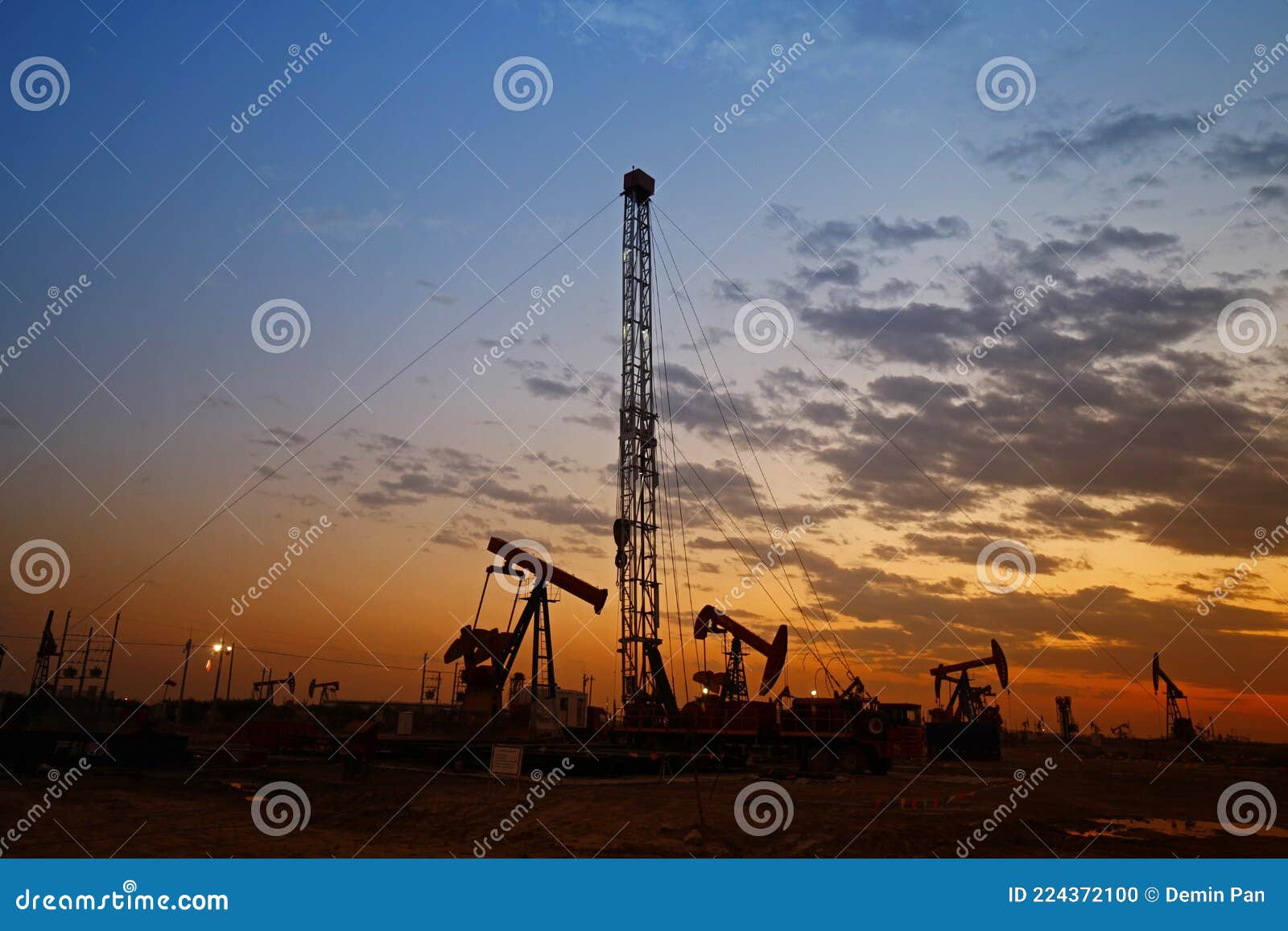 Oil Rig,Industrial Equipment Stock Photo - Image of jack, equipment ...