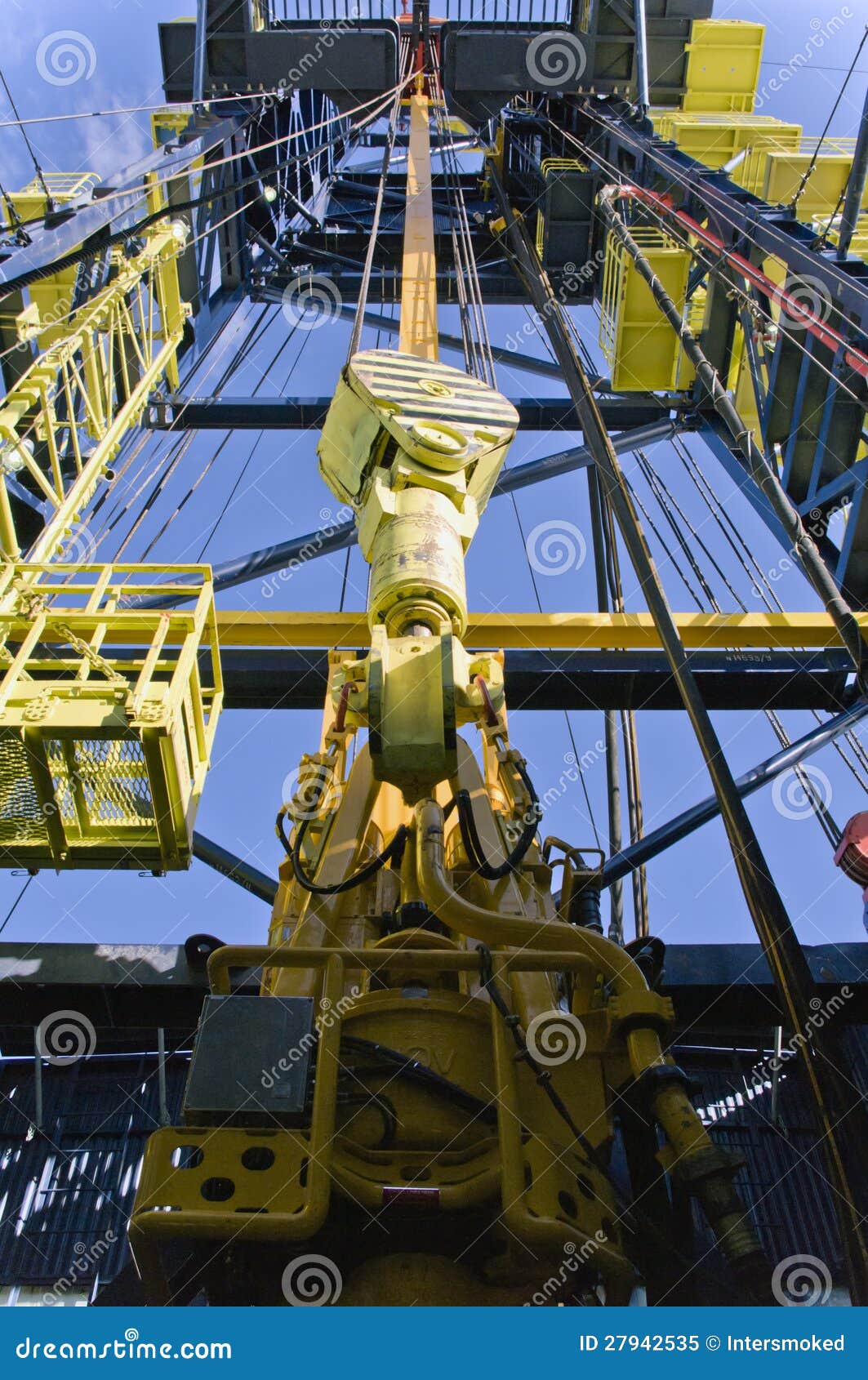 Oil rig stock image. Image of production, exploration - 27942535
