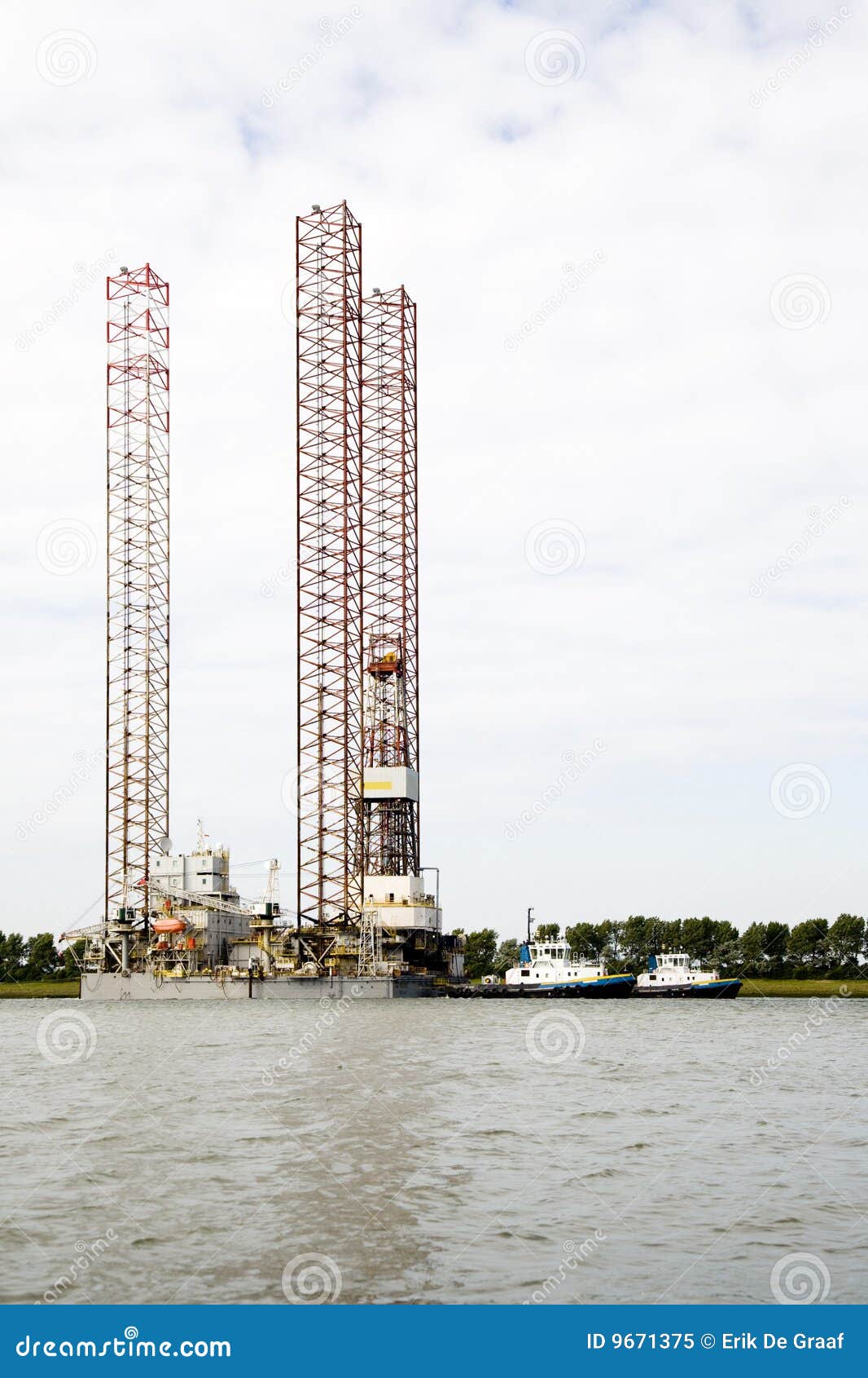 Oil rig stock image. Image of pump, plant, ocean, exploration - 9671375