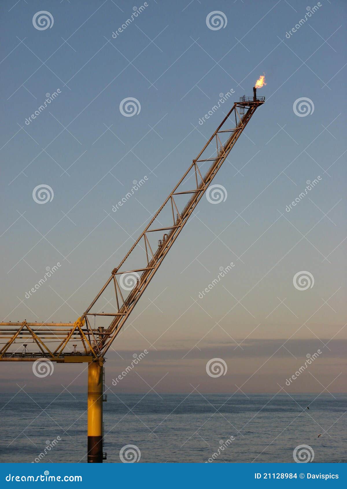 Oil Rig Flare Picture. Image: 21128984