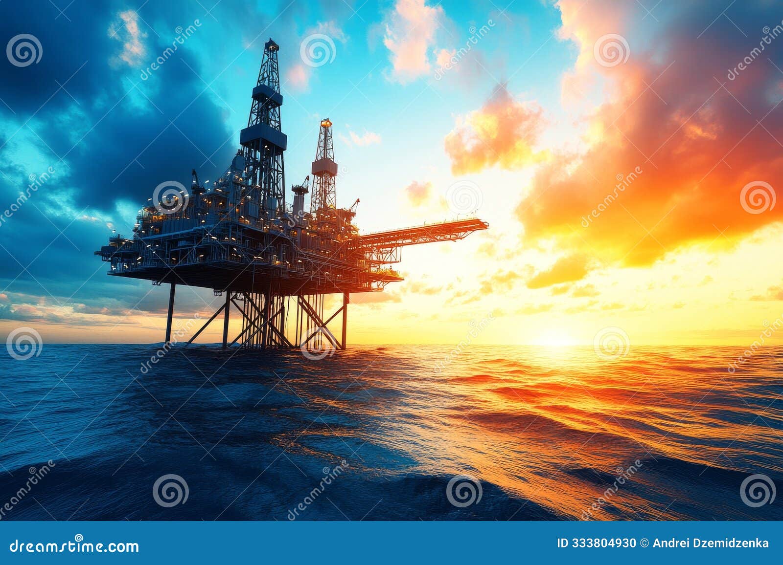 Sunset Stand Up Paddleboarding Adventure. A Person Stands On A Sap ...