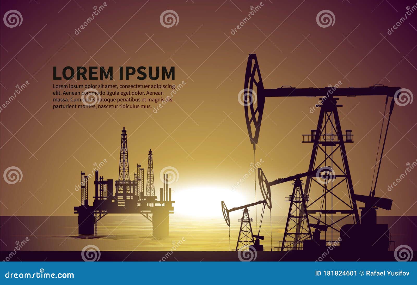 Work With Oil Rigs Icon Doodle Illustration | CartoonDealer.com #336959212