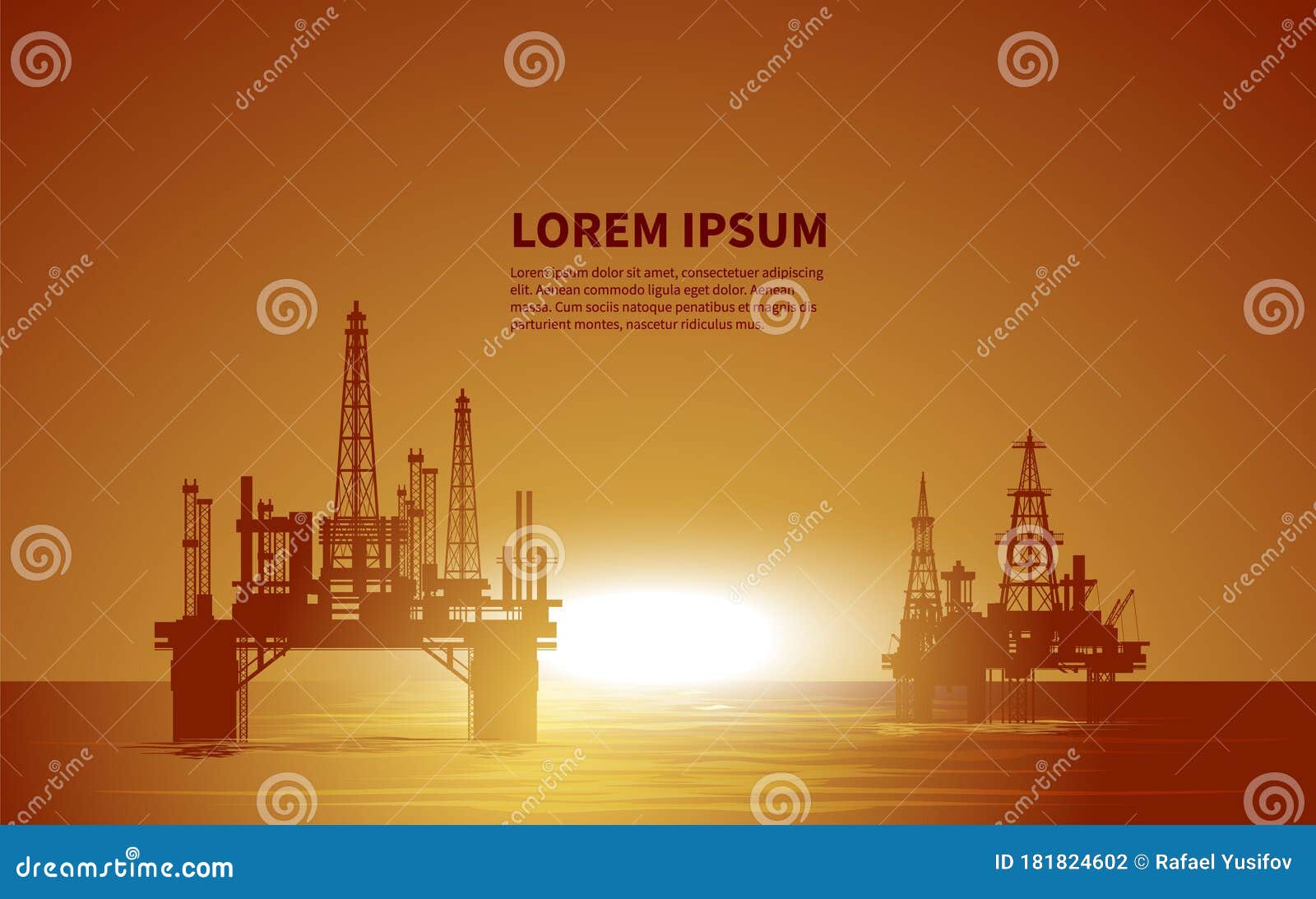Work With Oil Rigs Icon Doodle Illustration | CartoonDealer.com #336959212