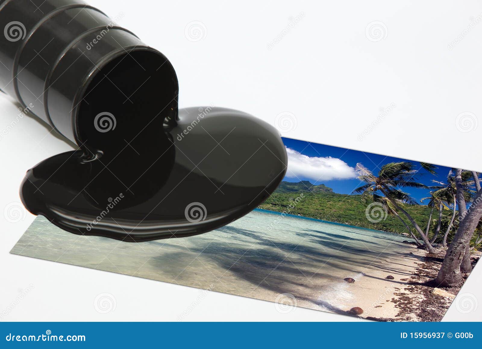 Oil Spill stock image. Image of splash, sand, spill, industry - 15956937