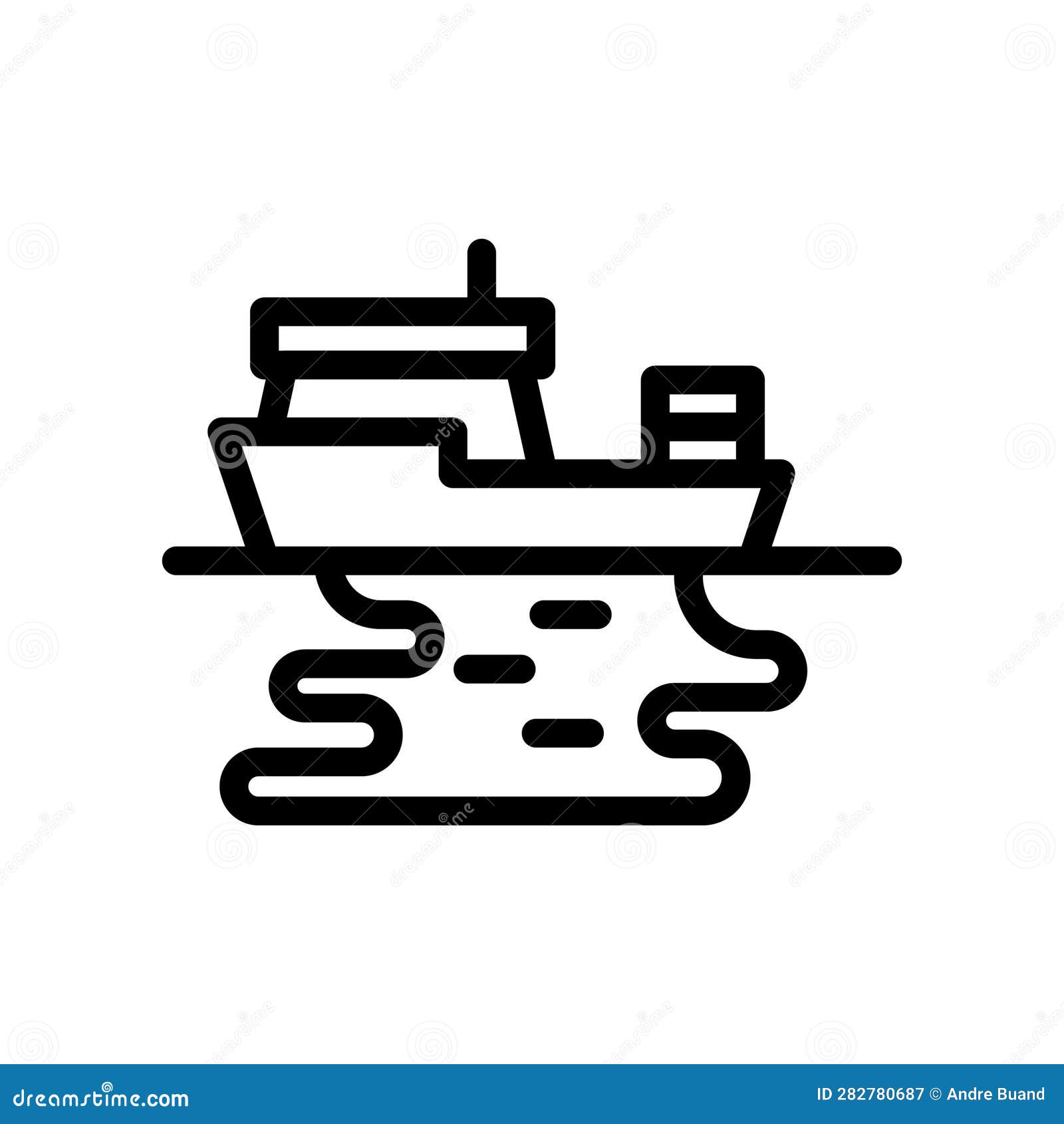 Oil Spill Icon Illustration Vector Graphic Stock Vector - Illustration ...