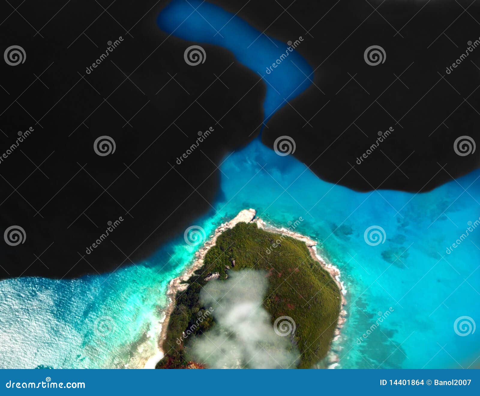 Oil spill on the sea stock photo. Image of blue, dark - 14401864