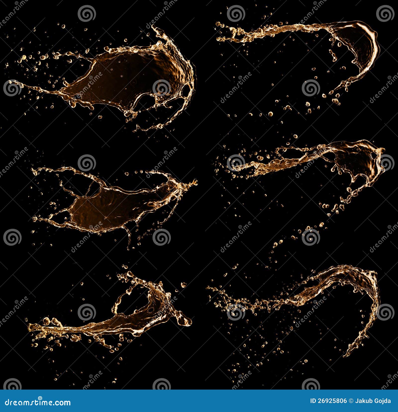 Oil splashes stock photo. Image of flow, fall, drink - 26925806
