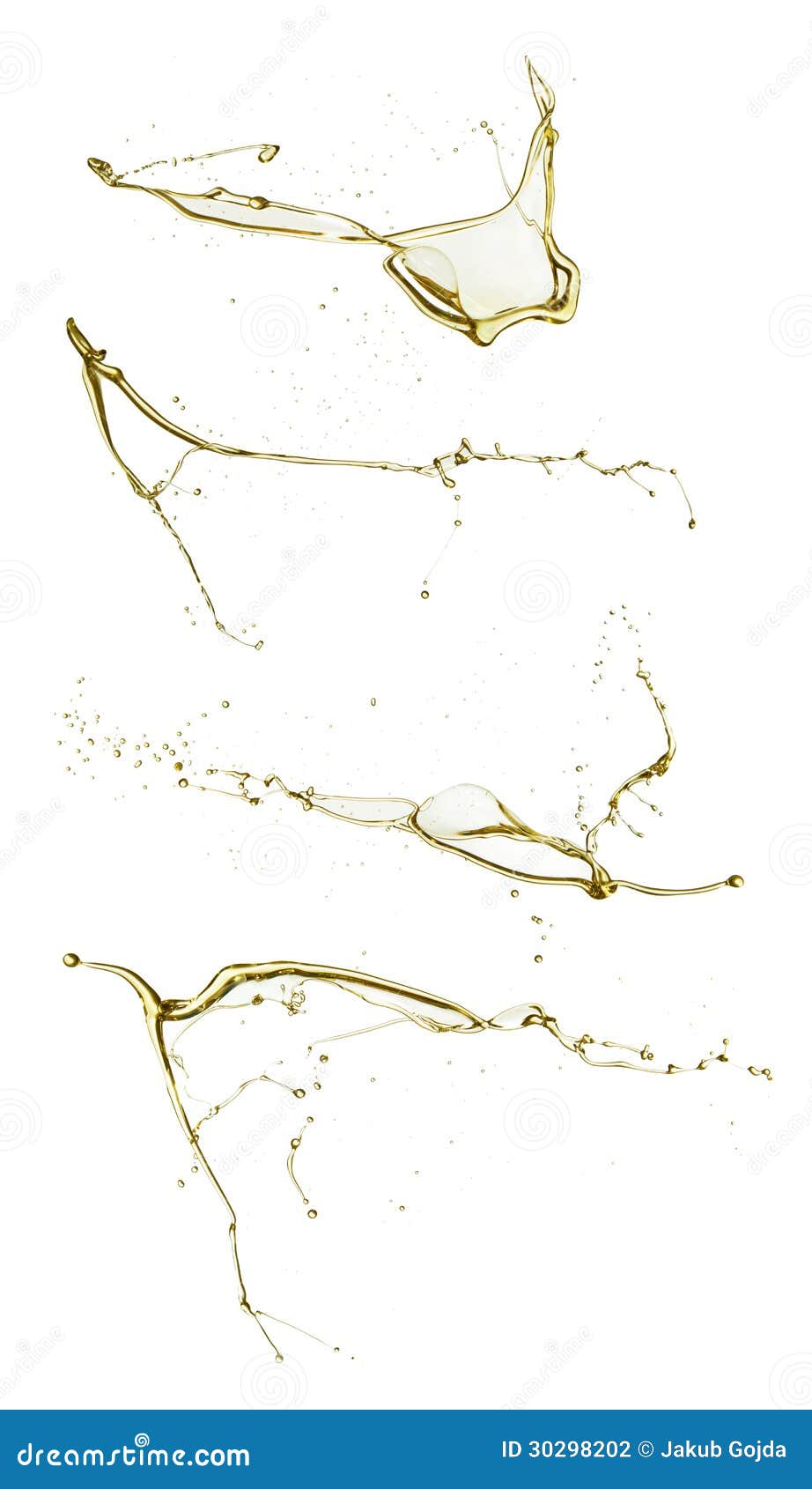 Oil splashes stock photo. Image of splattered, pouring - 30298202