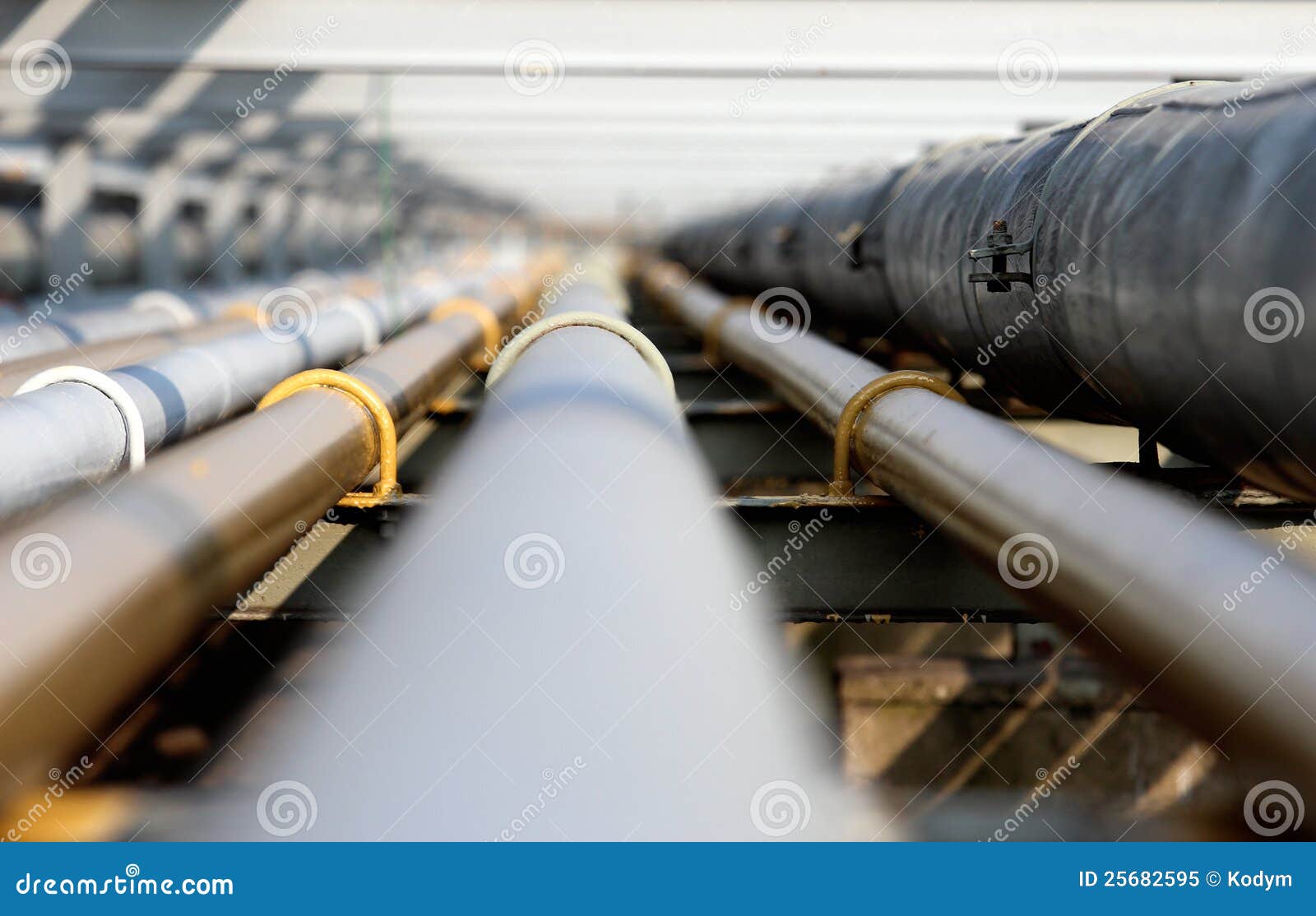 Oil steel pipe in group stock image. Image of steel, industrial - 25682595