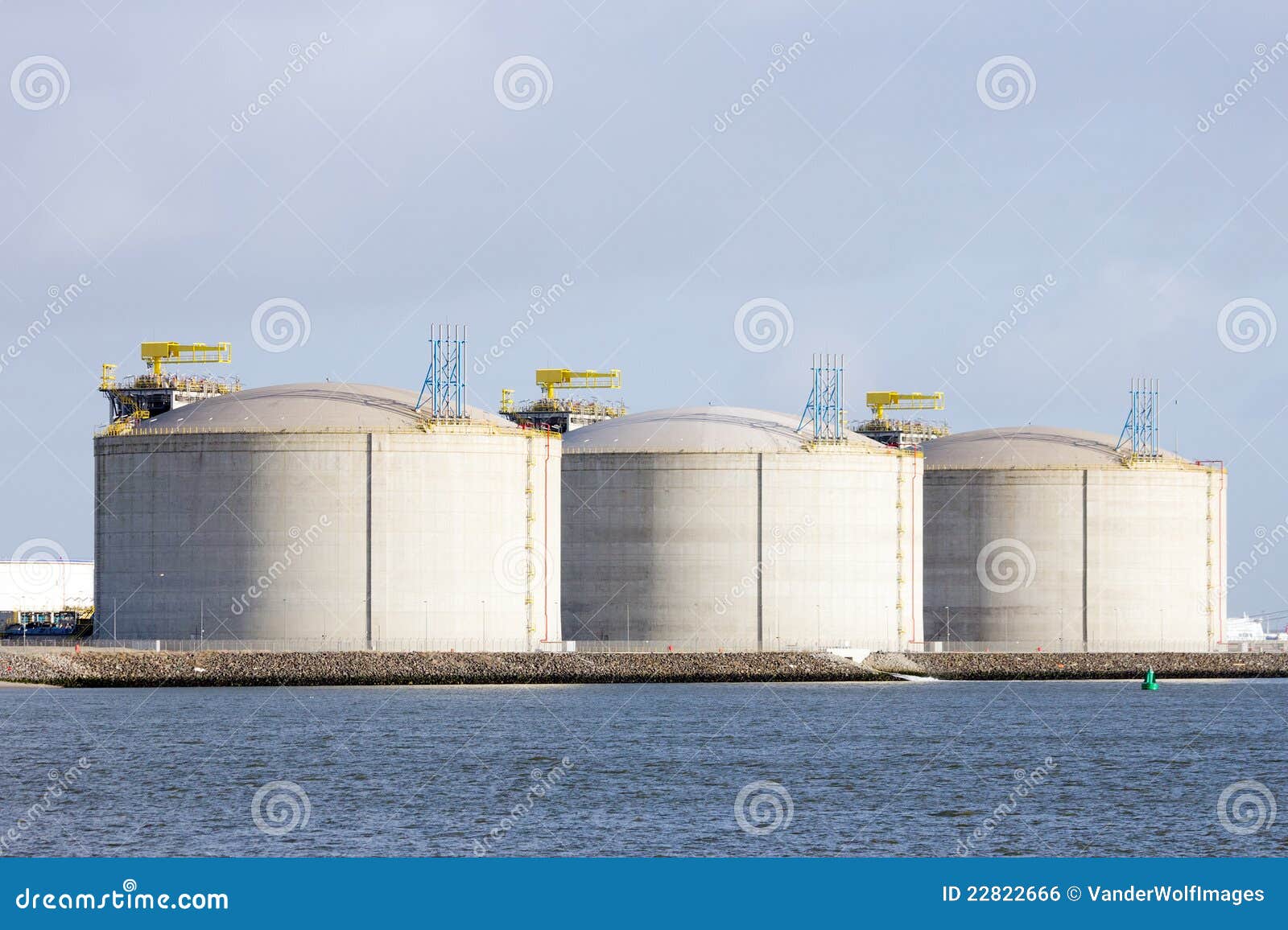 Oil storage tanks stock photo. Image of industry, large - 22822666