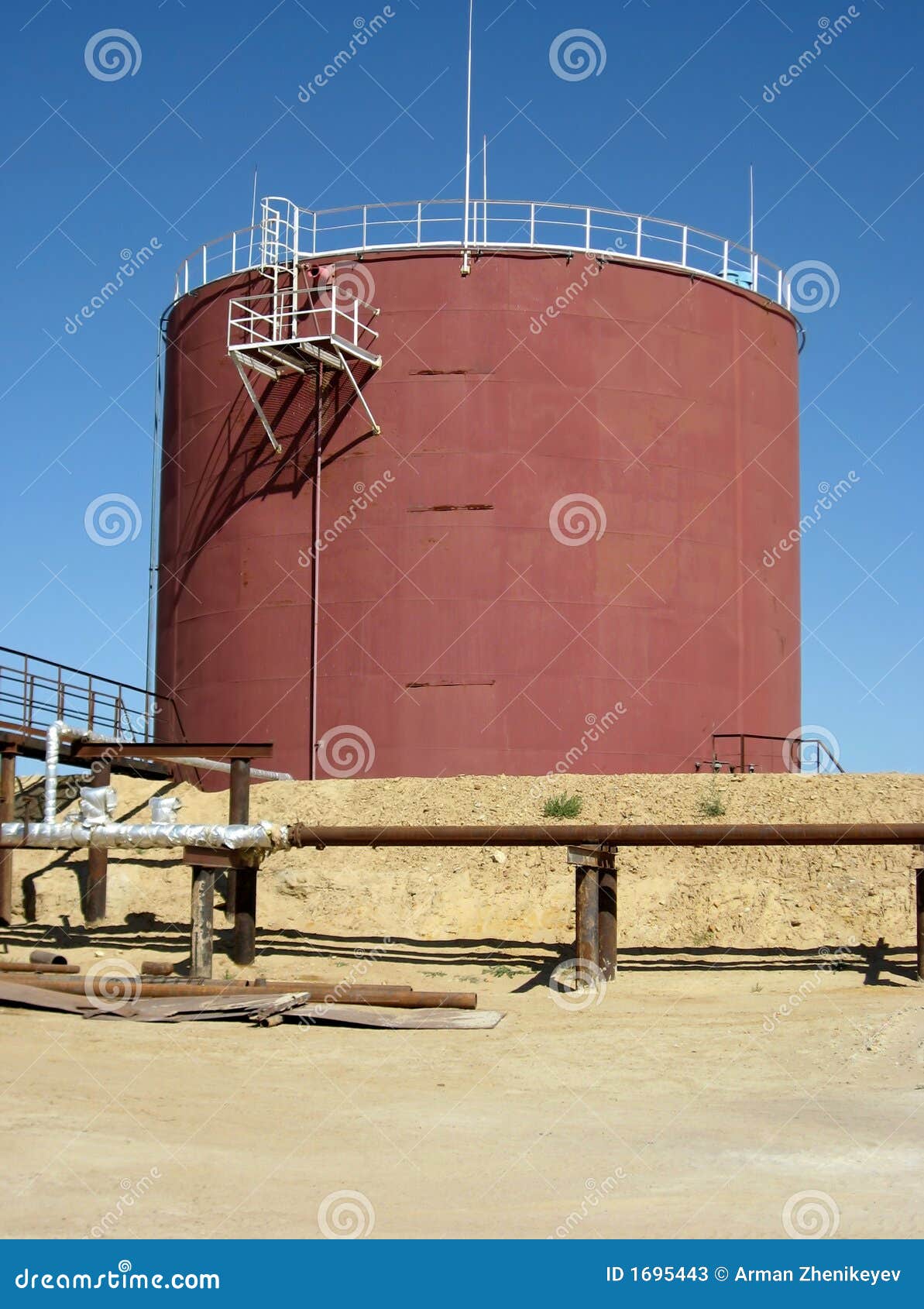 Oil tank stock image. Image of power, container, environment - 1695443