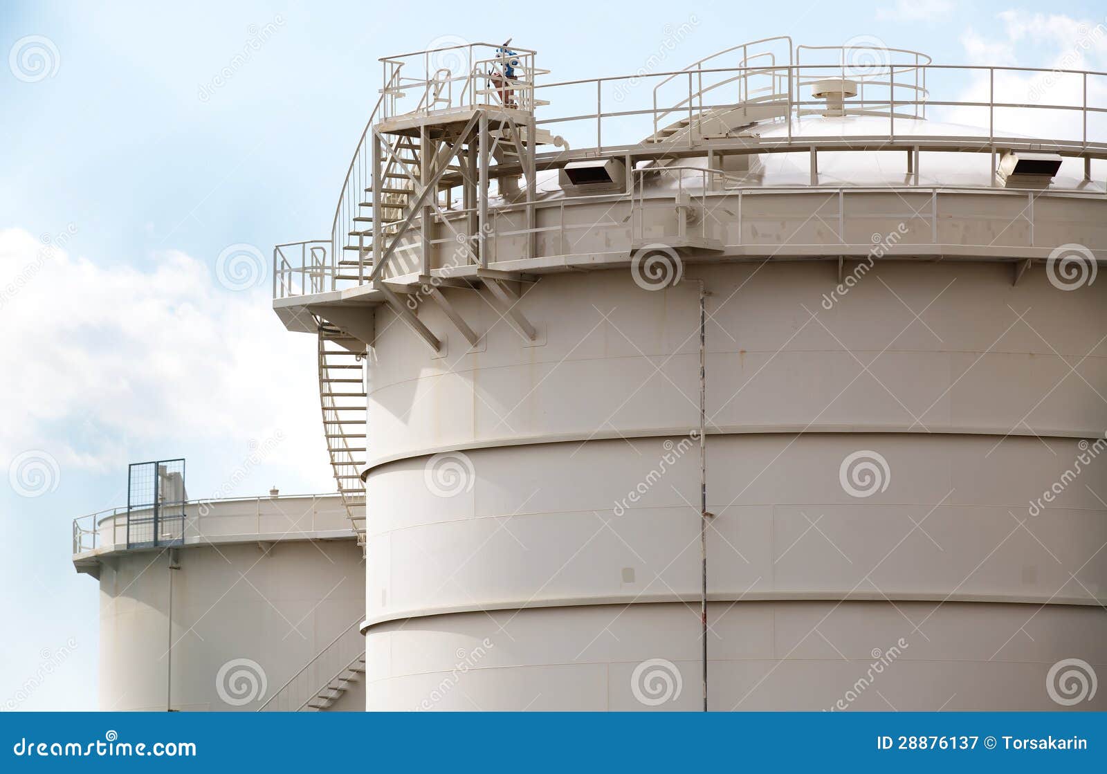 Oil tank stock image. Image of grey, architecture, economy - 28876137