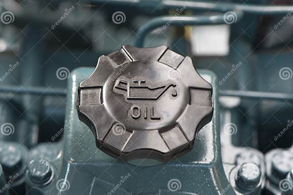 Oil Tank Plug stock photo. Image of engine, level, fuel - 43913734