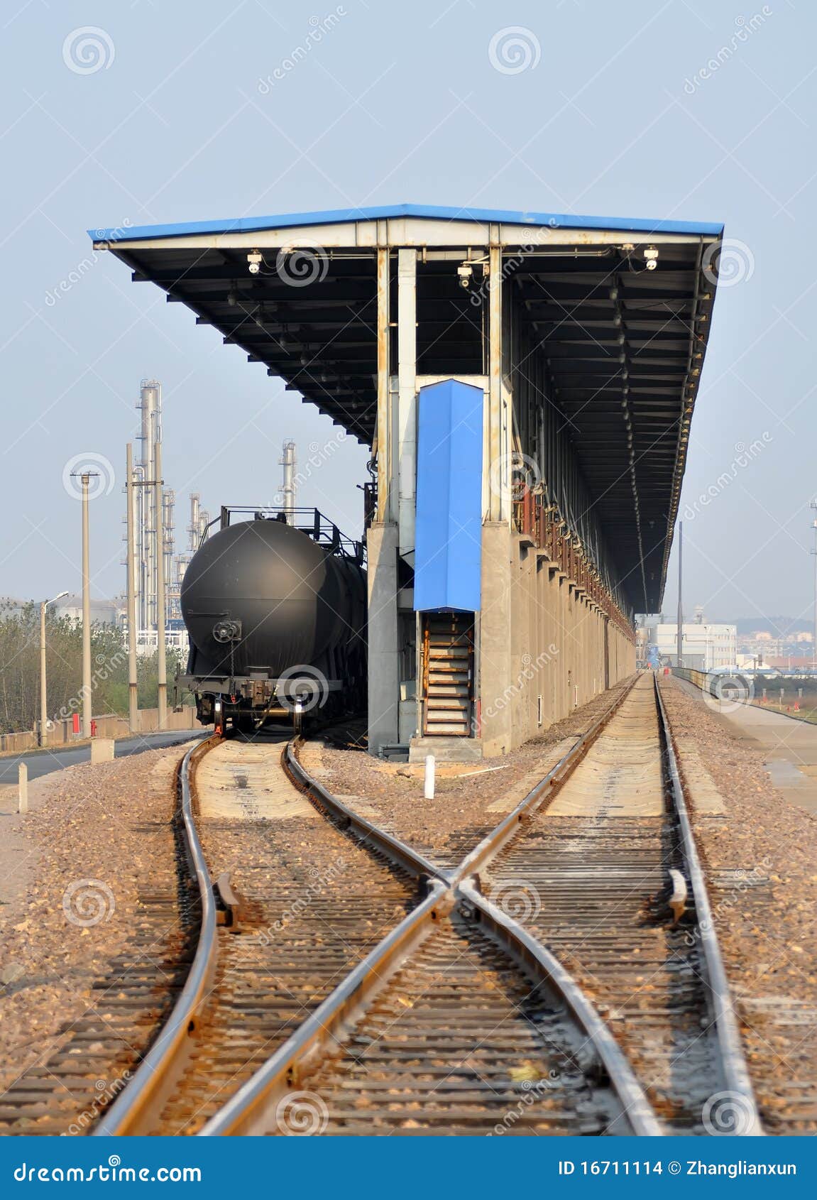 Oil tank train stock photo. Image of metal, cars, shipping - 16711114