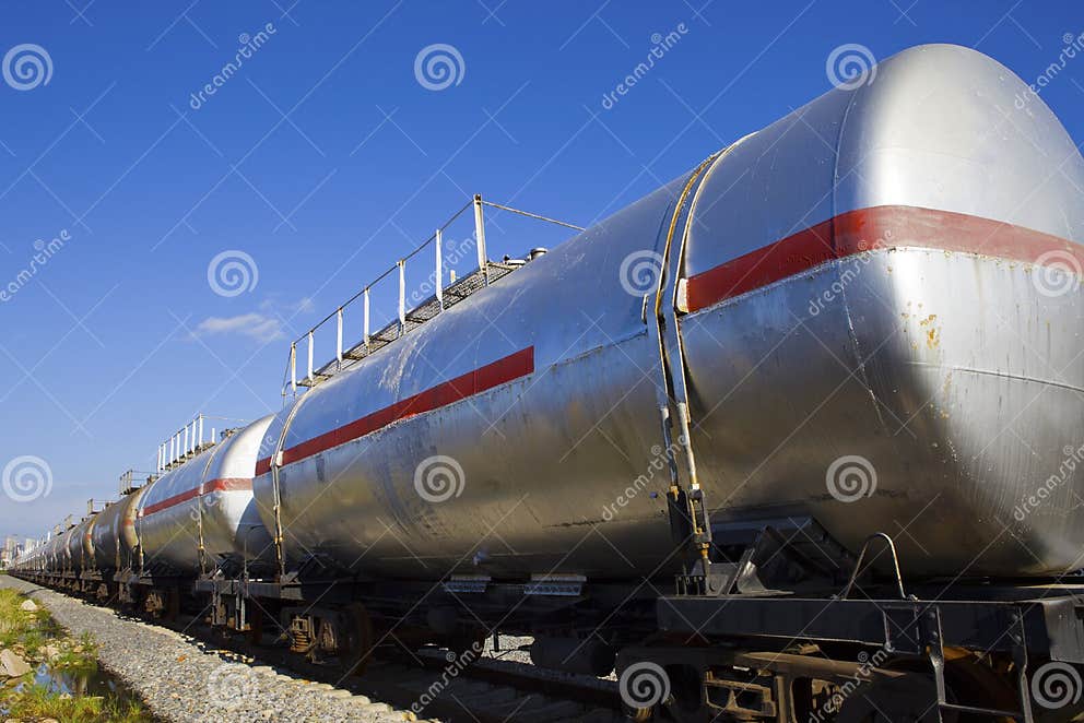 Oil tank train stock image. Image of business, fuel, fossil - 37839873