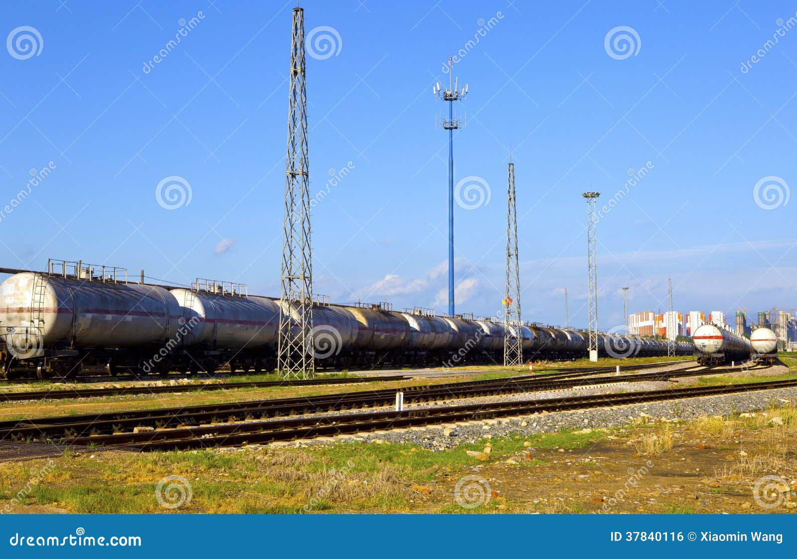 Oil tank train stock photo. Image of diesel, mass, energy - 37840116