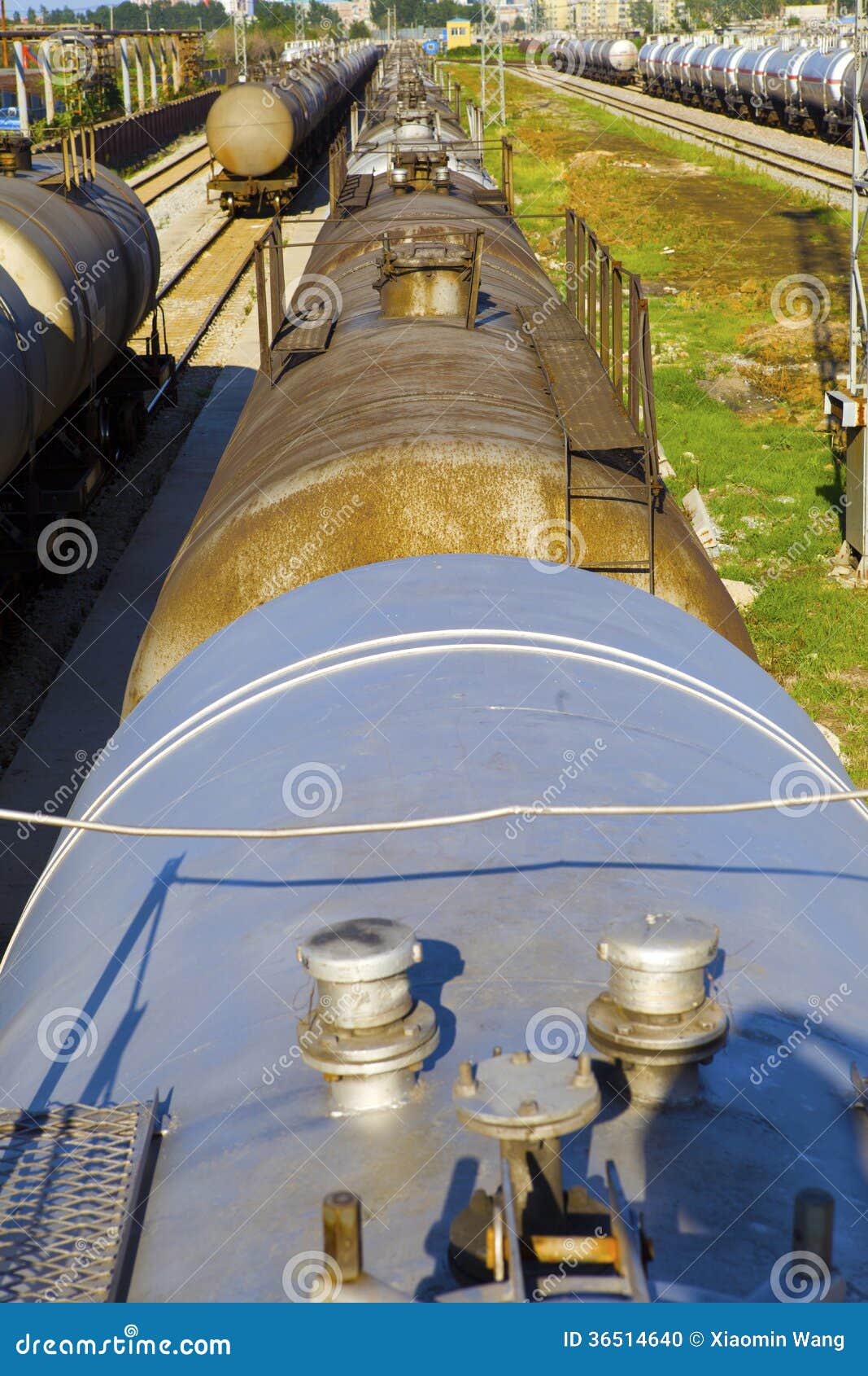 Oil tank train stock photo. Image of delivery, heavy - 36514640