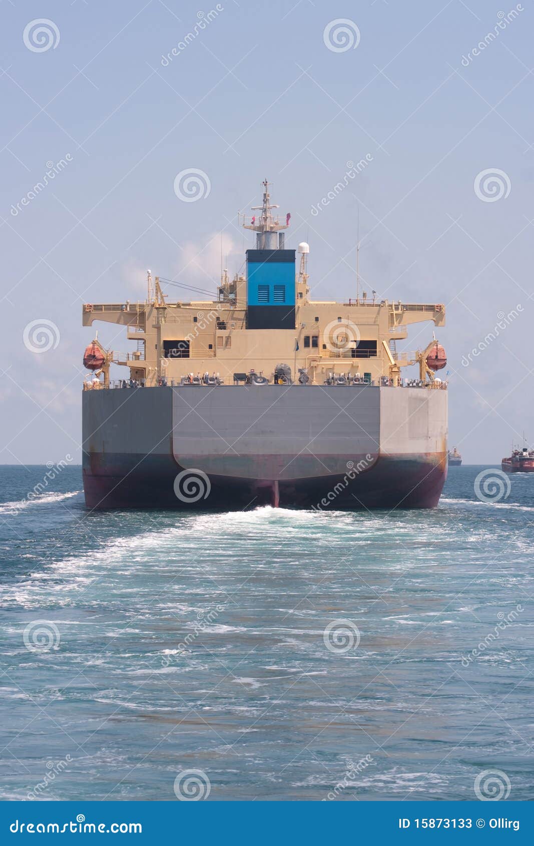 Oil Tanker stock image. Image of nautical, view, tank - 15873133