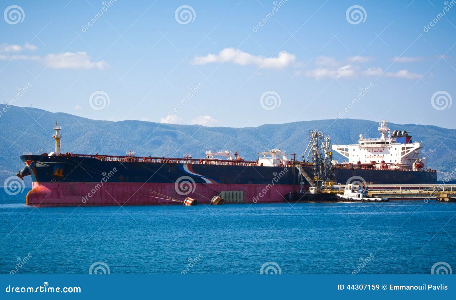 Oil tanker stock image. Image of danger, blue, iron, dark - 44307159