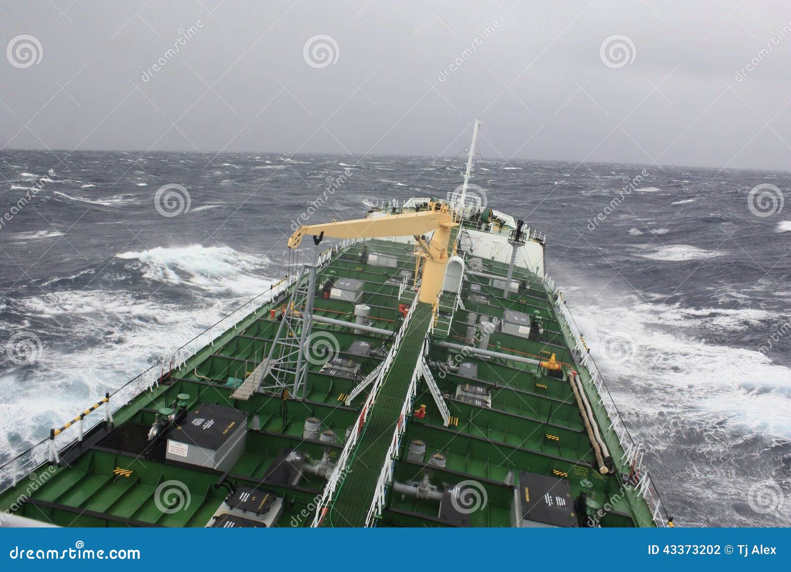 Oil tanker stock photo. Image of battling, tanker, wave - 43373202