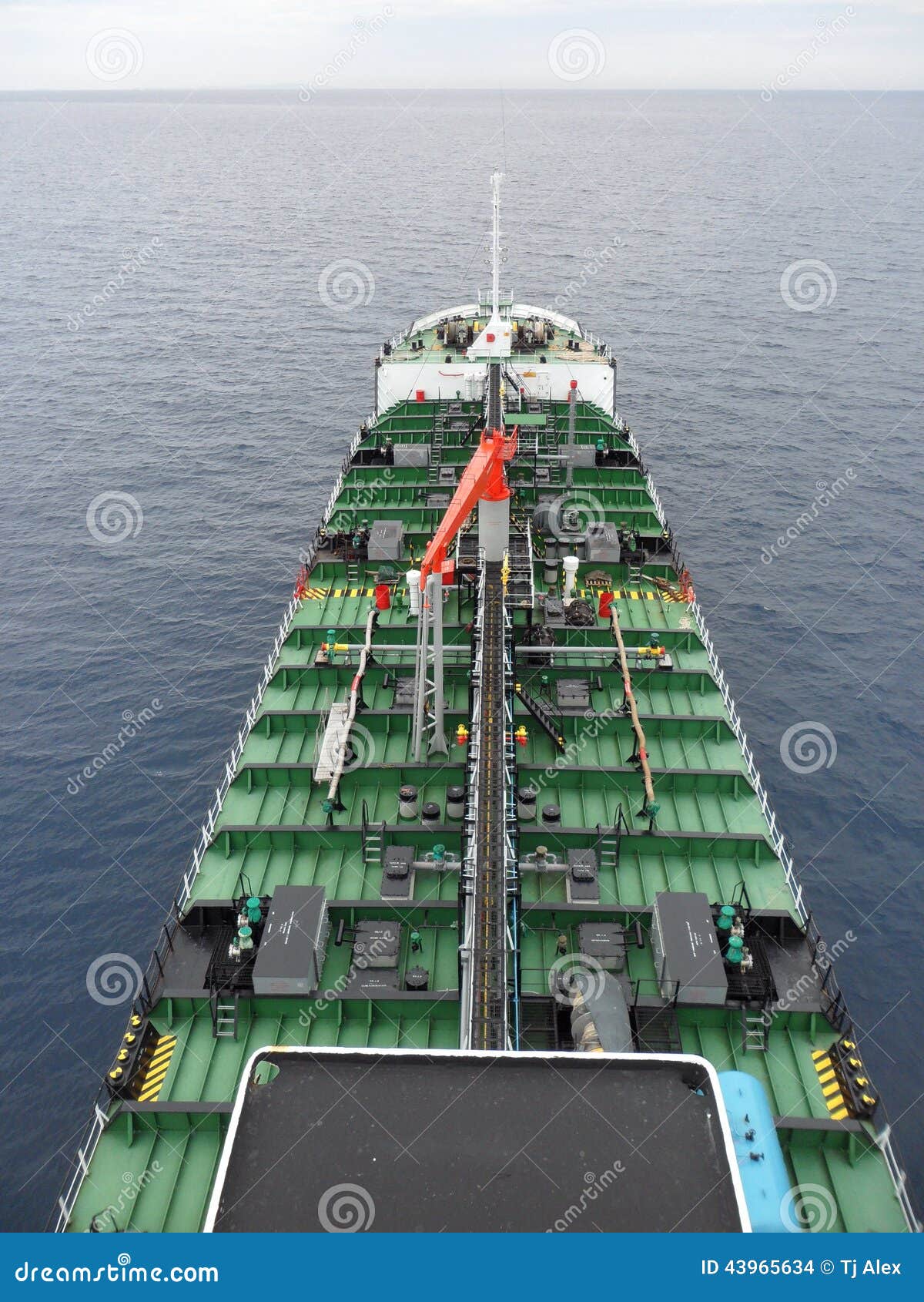 Oil Tanker stock photo. Image of wave, ocean, sailing - 43965634