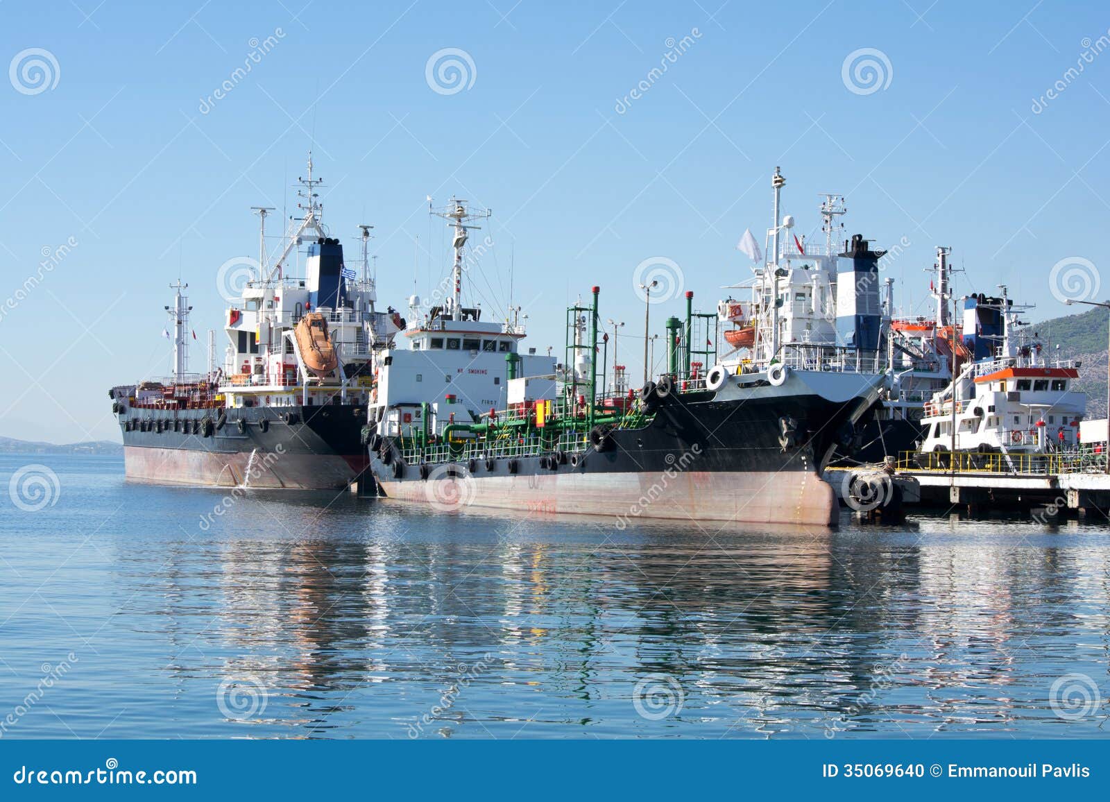 Oil-tankers Stock Photo - Image: 35069640